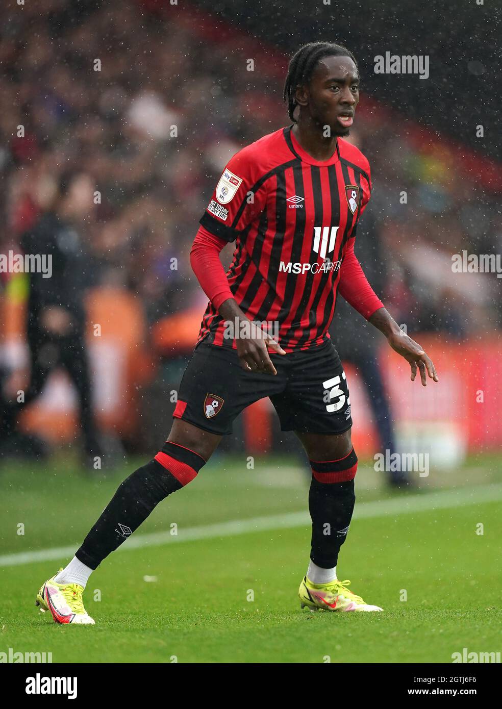 Bournemouth's Jordan Zemura during the Sky Bet Championship match at ...