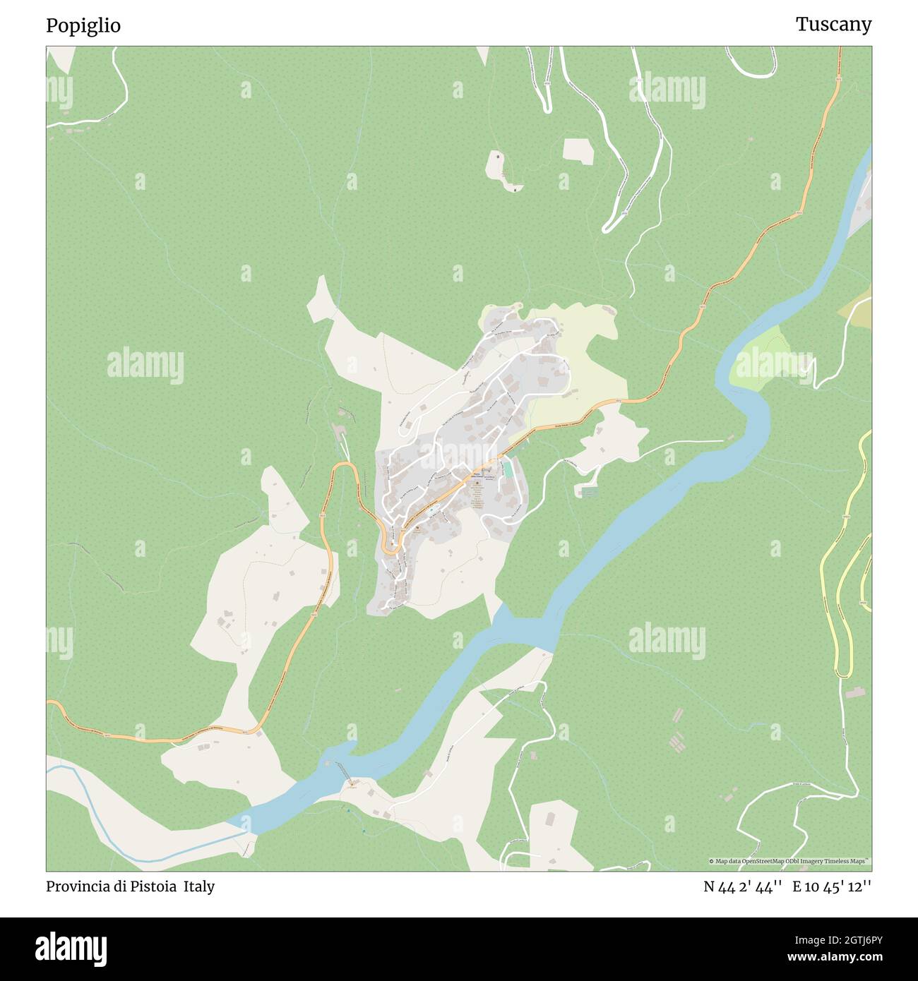 Map of pistoia hi-res stock photography and images - Alamy
