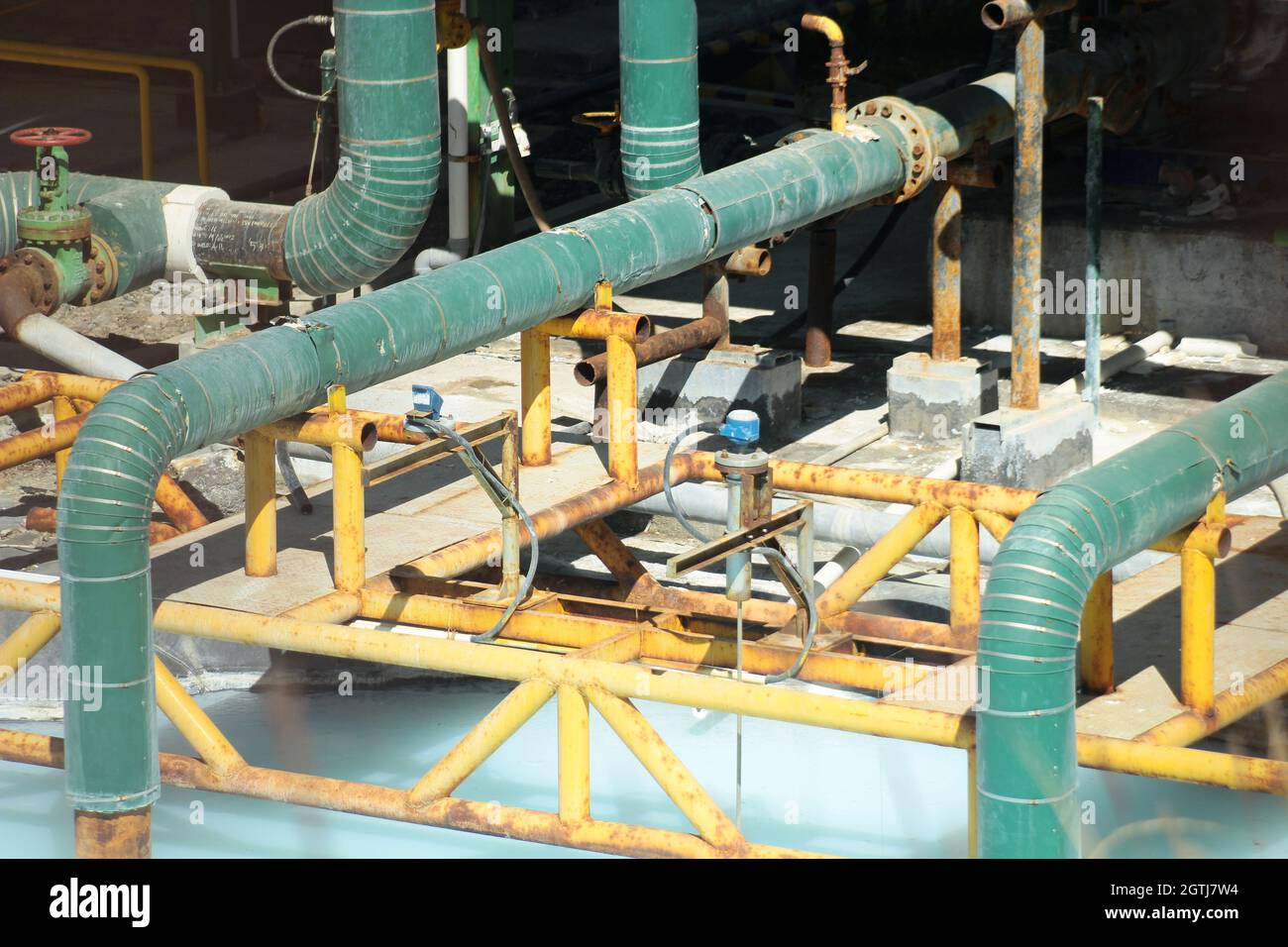 Geothermal Energy Plant in Near Dieng, Central Java, Indonesia Stock ...
