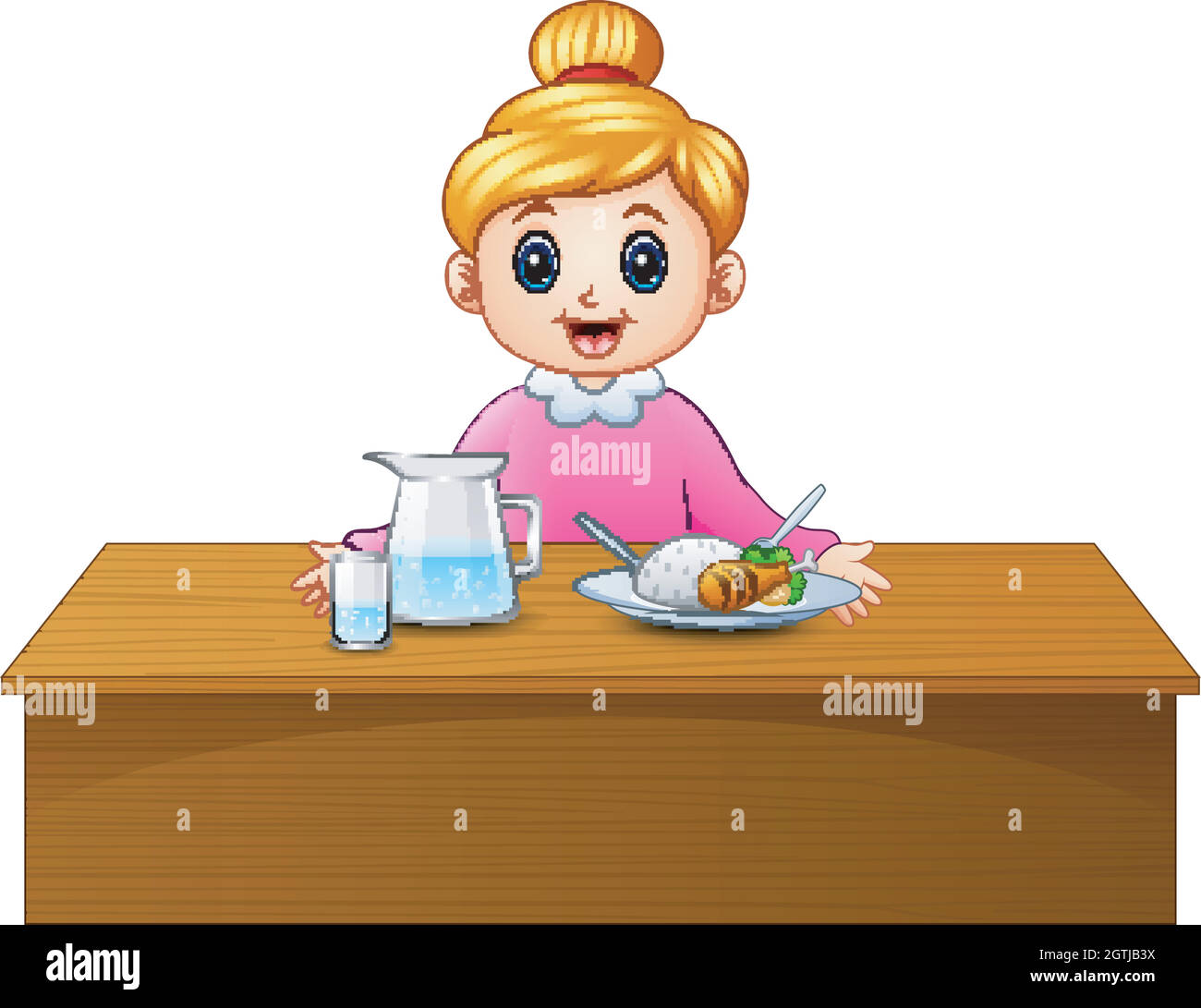 Blonde female Stock Vector Images - Alamy