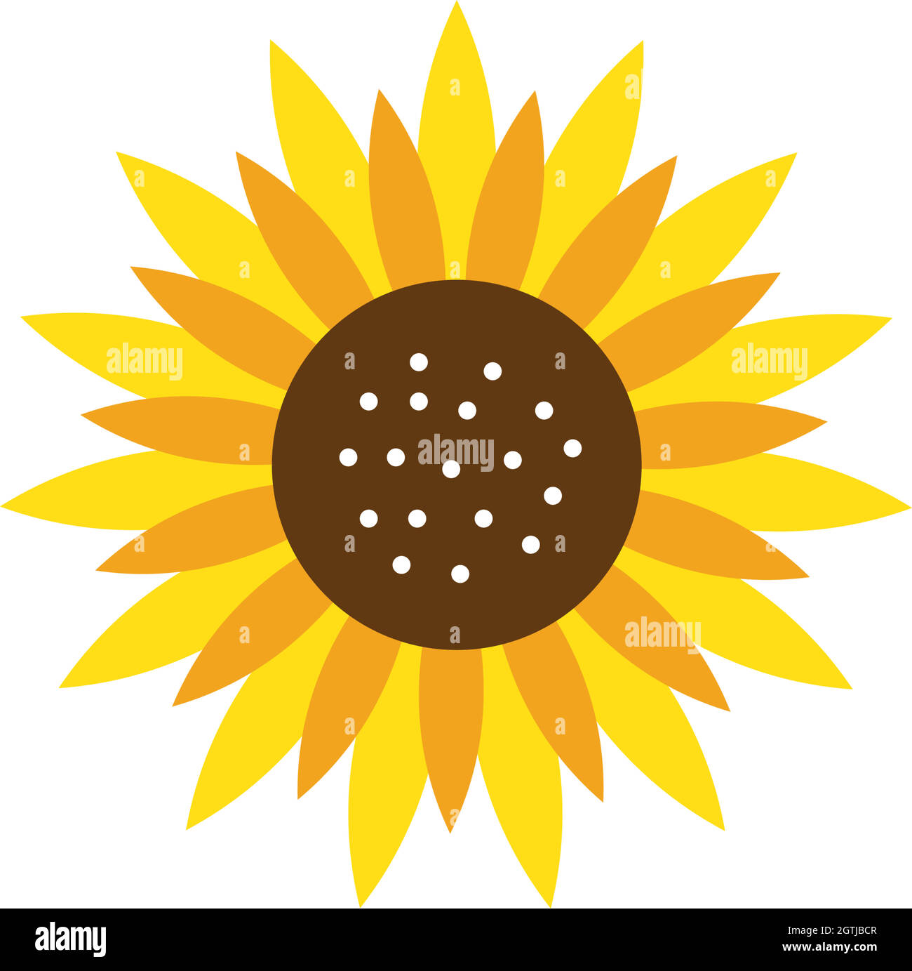 Sunflower logo icon vector Stock Vector Image & Art - Alamy