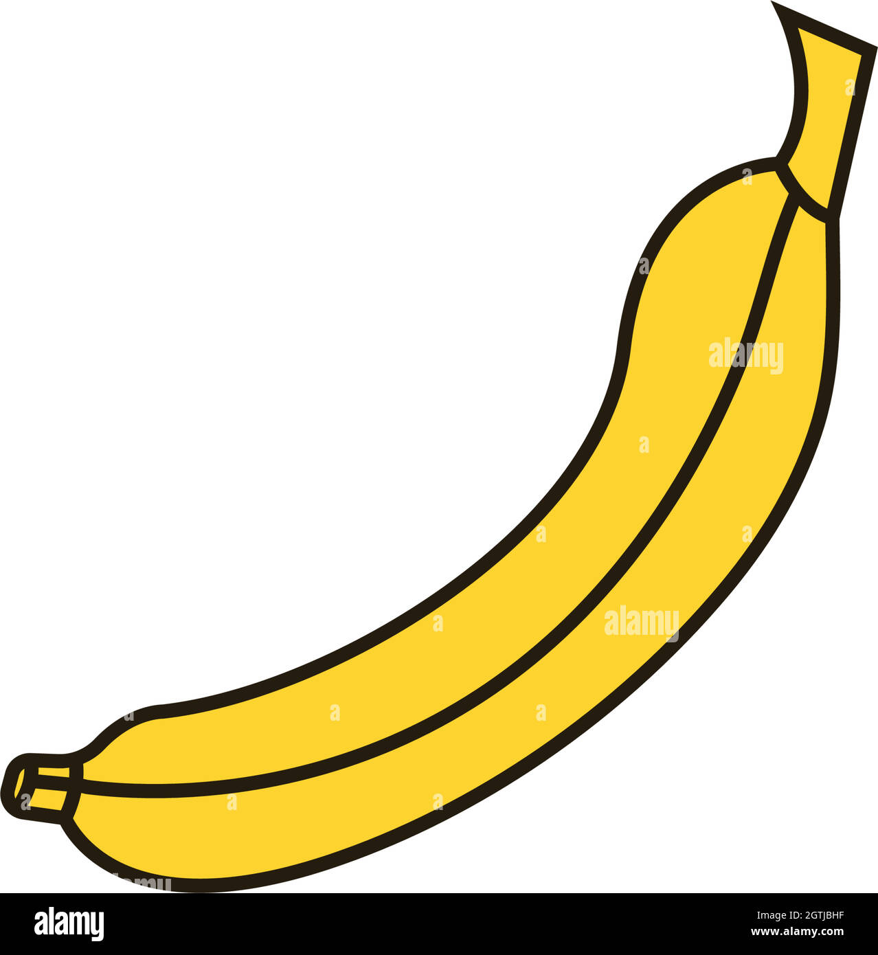 Banana seamless design Stock Vector Images - Alamy