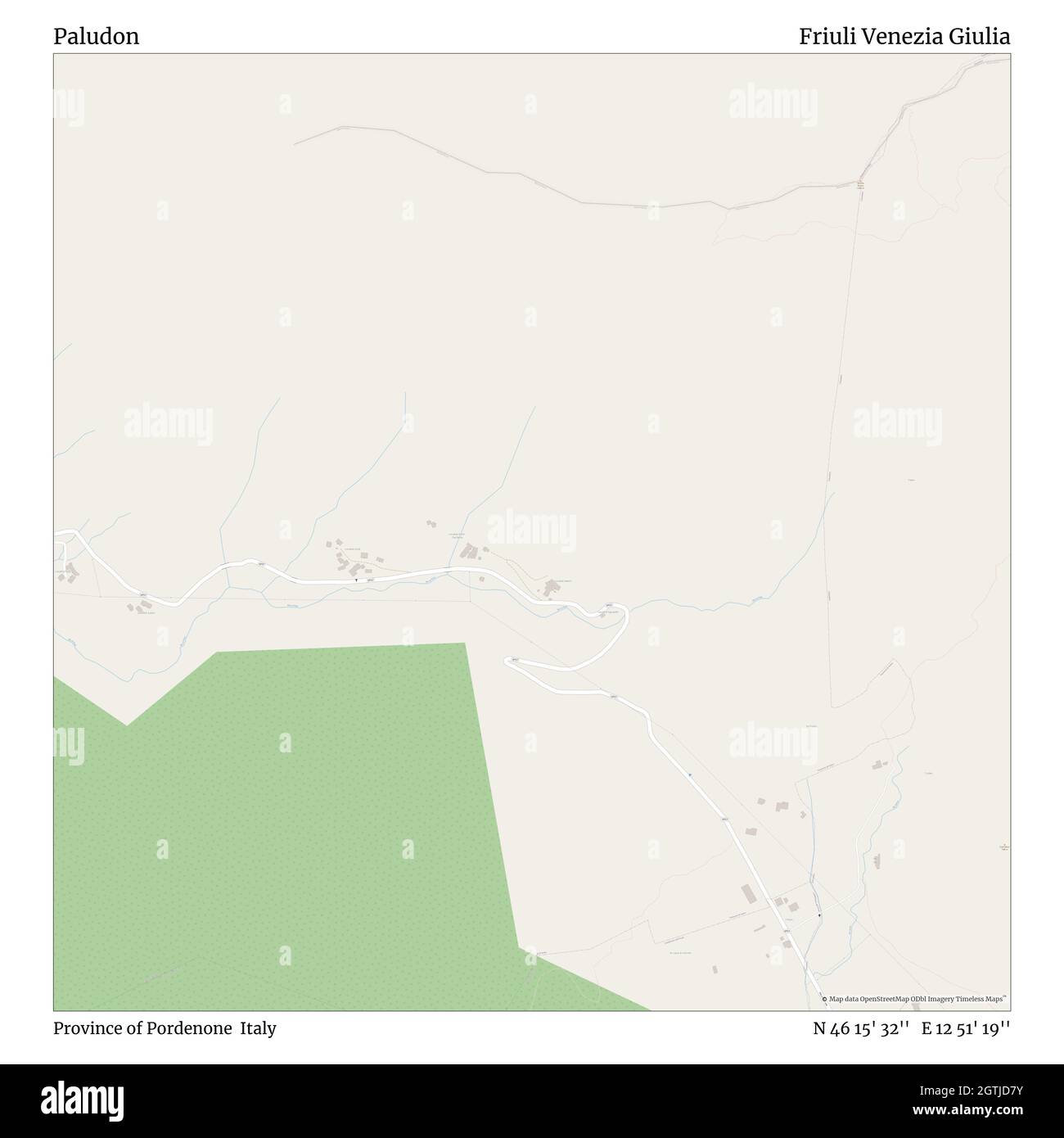 Pordenone province map hi-res stock photography and images - Alamy
