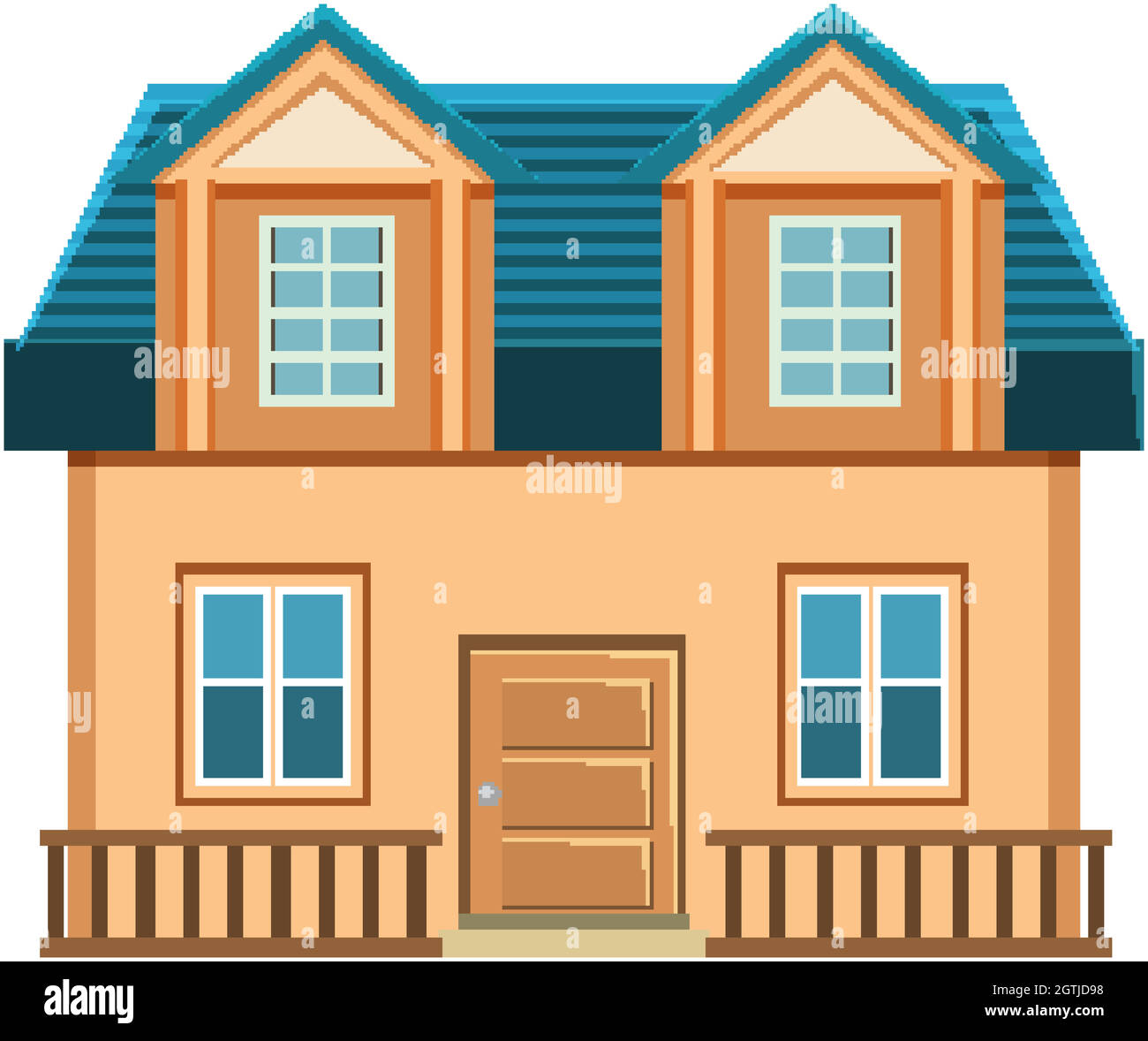 Simple house hi-res stock photography and images - Alamy