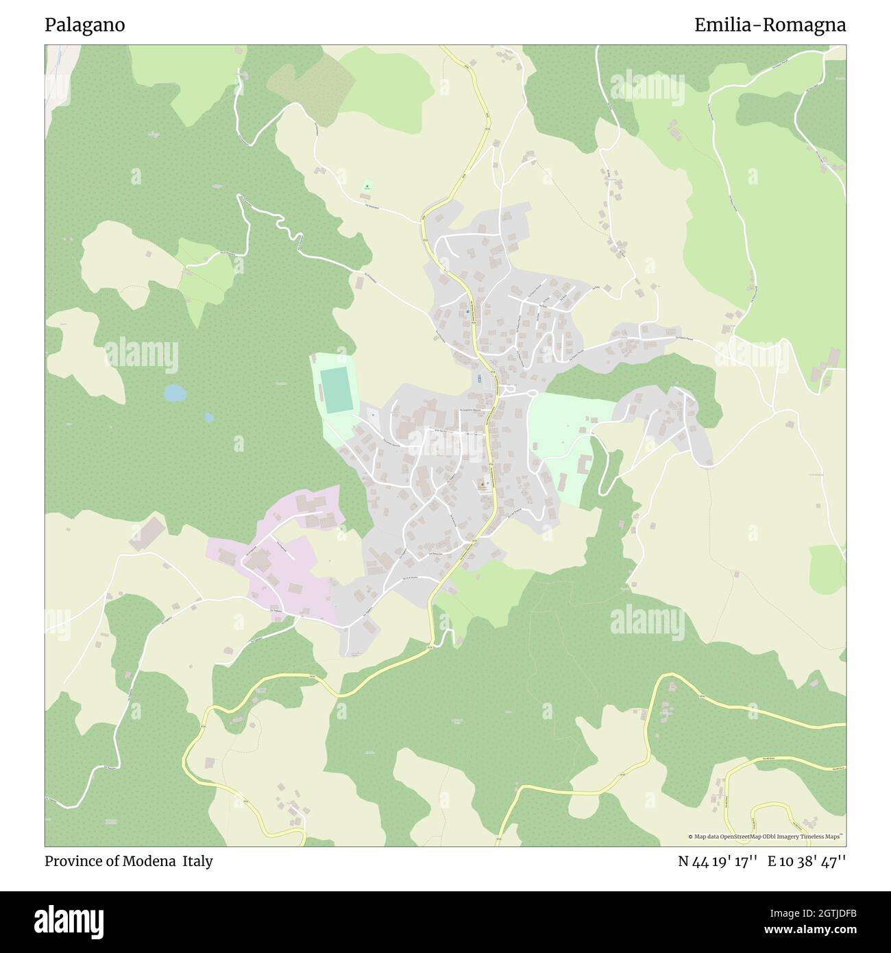 Modena province map hi-res stock photography and images - Alamy