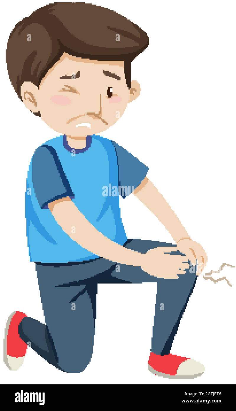 Man having joint pain Stock Vector Image & Art - Alamy