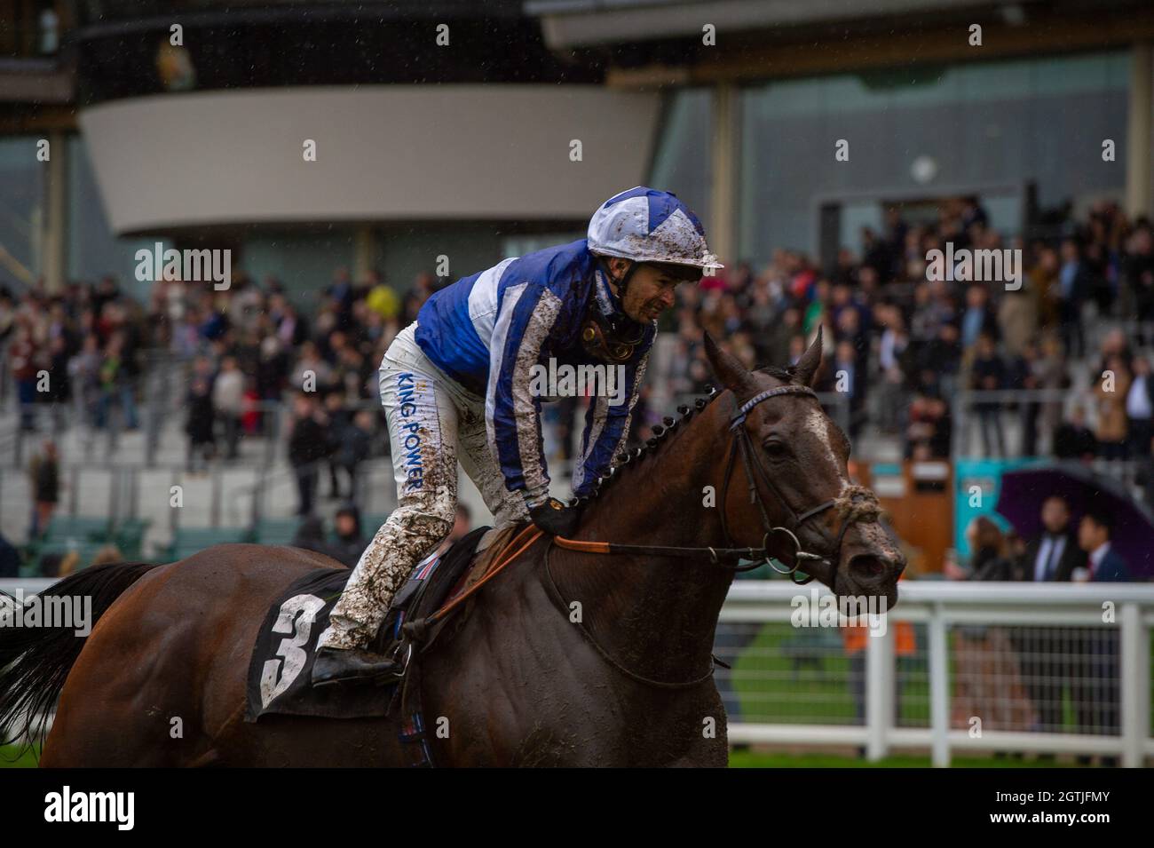 Horse racing jockeys personality hi-res stock photography and images ...