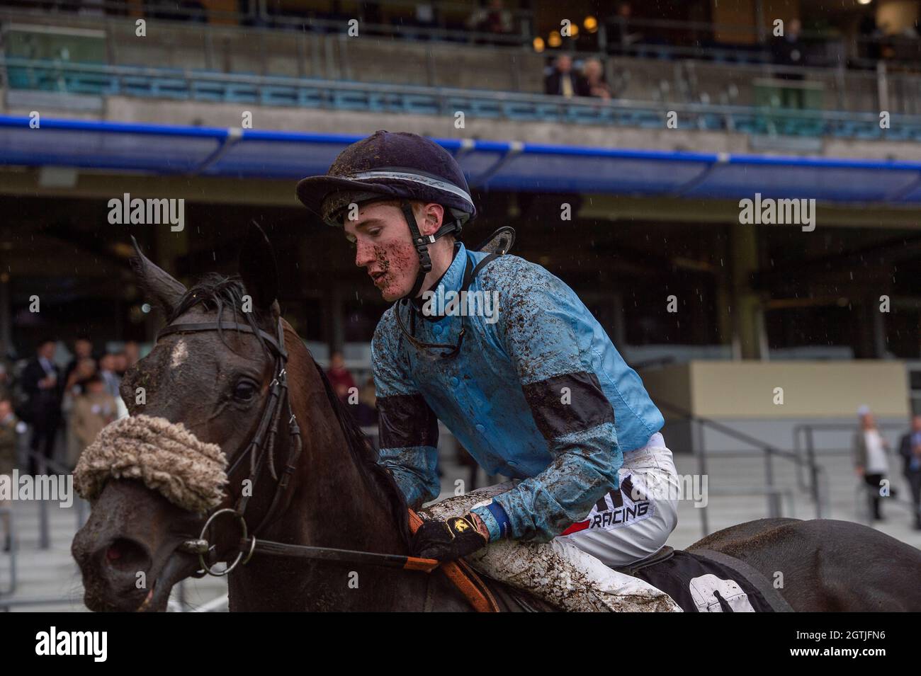 Horse racing jockeys personality hi-res stock photography and images ...