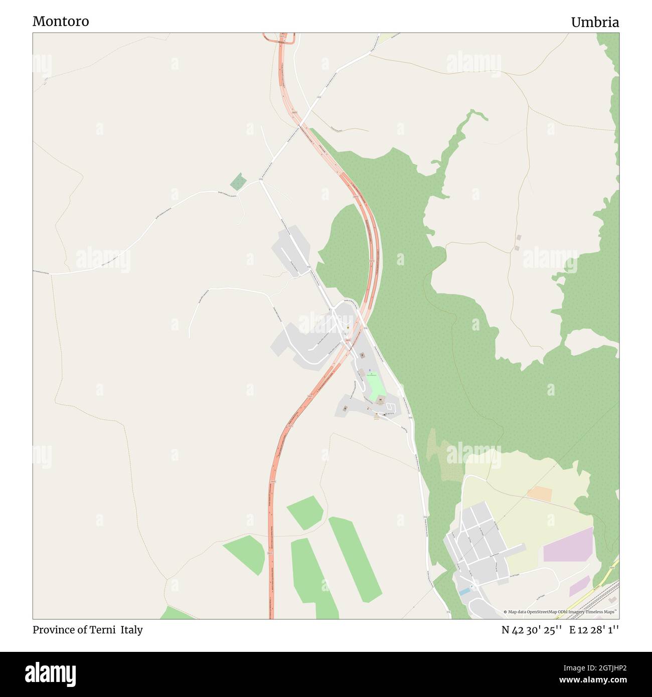 Map of montoro hi-res stock photography and images - Alamy