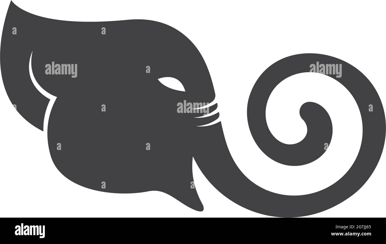 Realistic elephant Stock Vector Images - Alamy