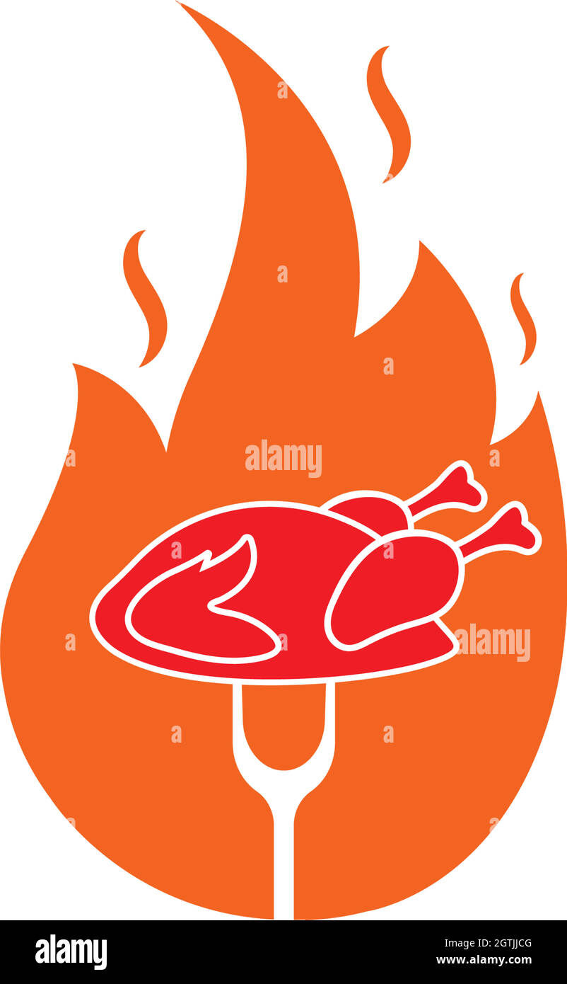 BBQ vector icon illustration design Stock Vector Image & Art - Alamy