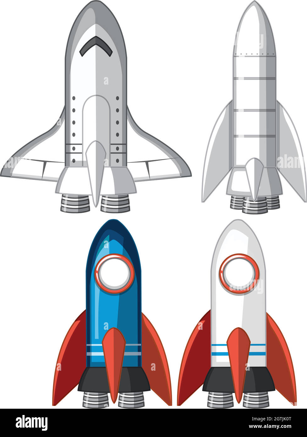 Rocket transportation Cut Out Stock Images & Pictures - Alamy