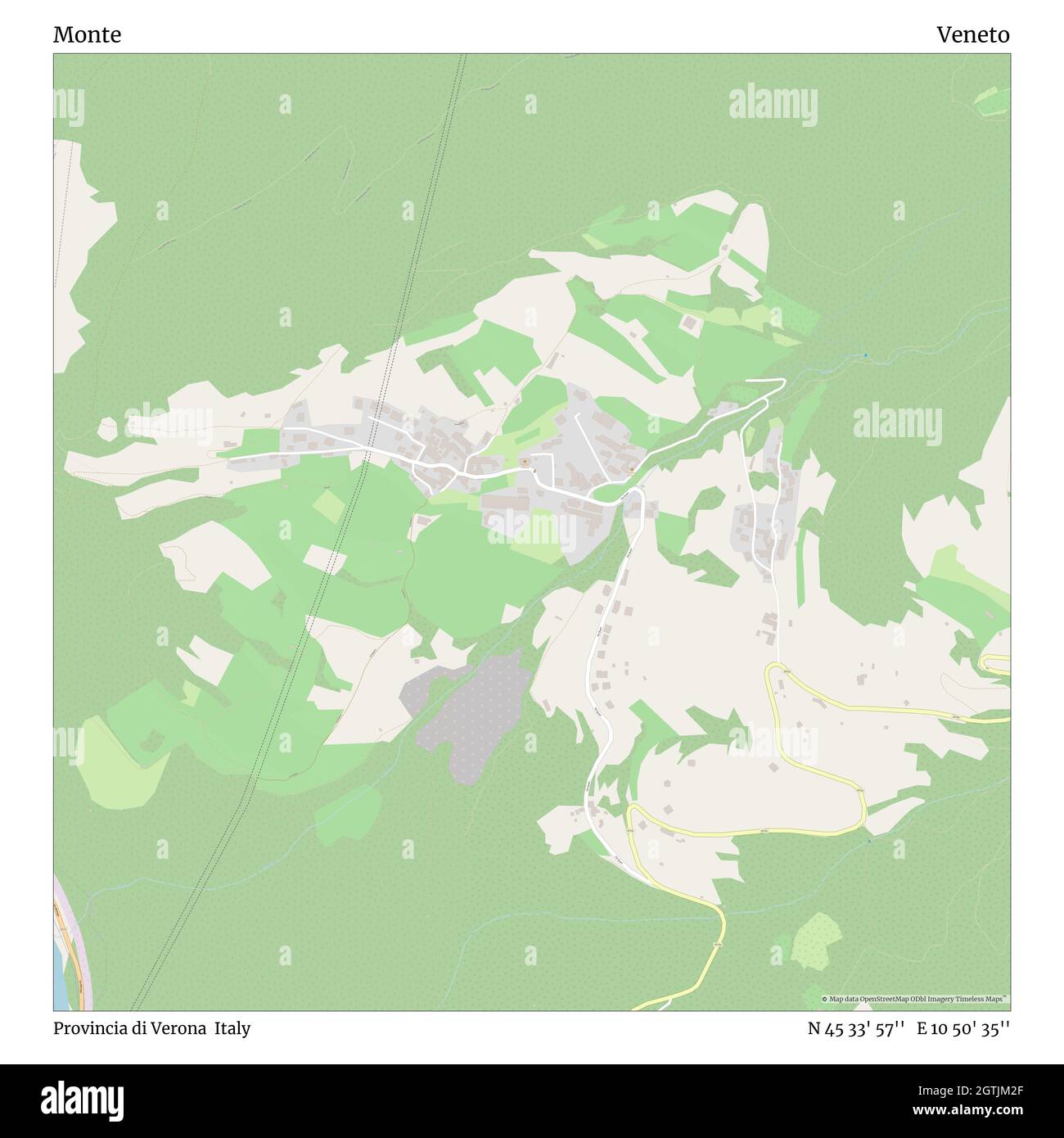 Monte, Provincia di Verona, Italy, Veneto, N 45 33' 57'', E 10 50' 35 ...