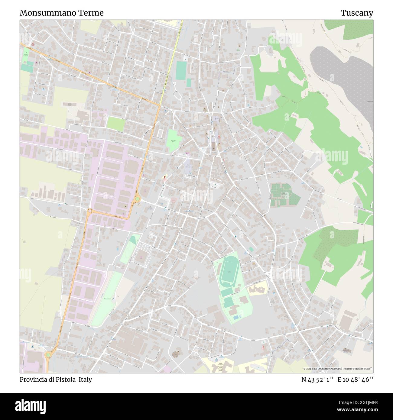 Map of pistoia Cut Out Stock Images & Pictures - Alamy