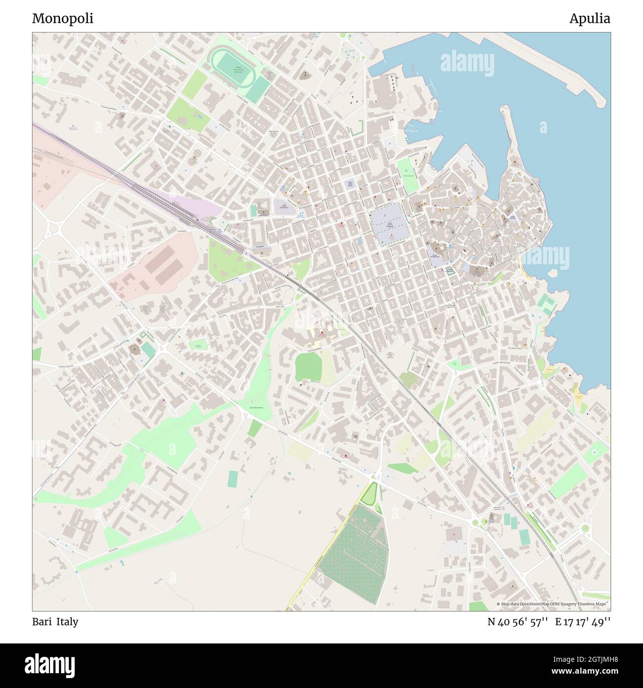 Monopoli italy Cut Out Stock Images & Pictures - Alamy