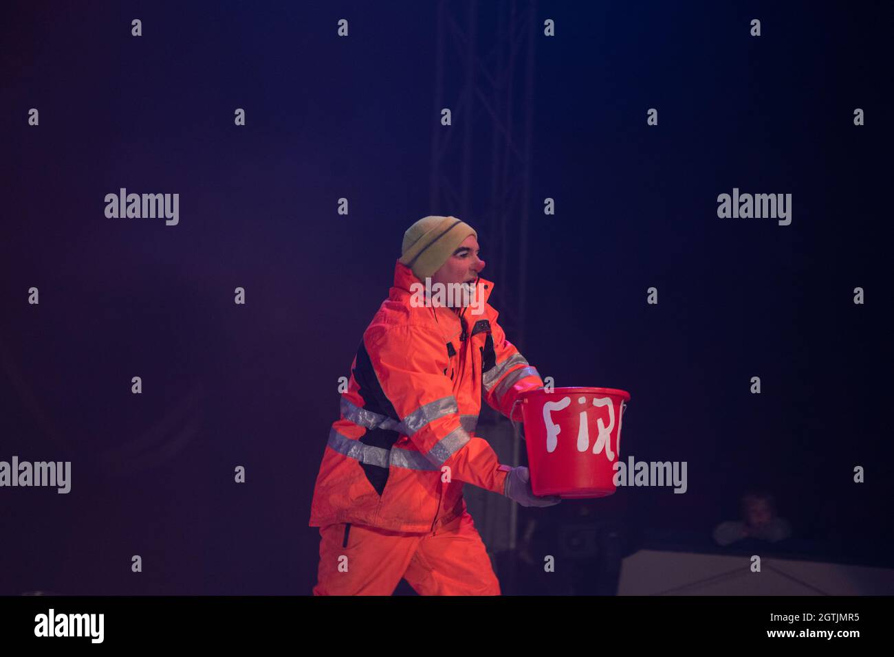 clowns in the circus Stock Photo - Alamy