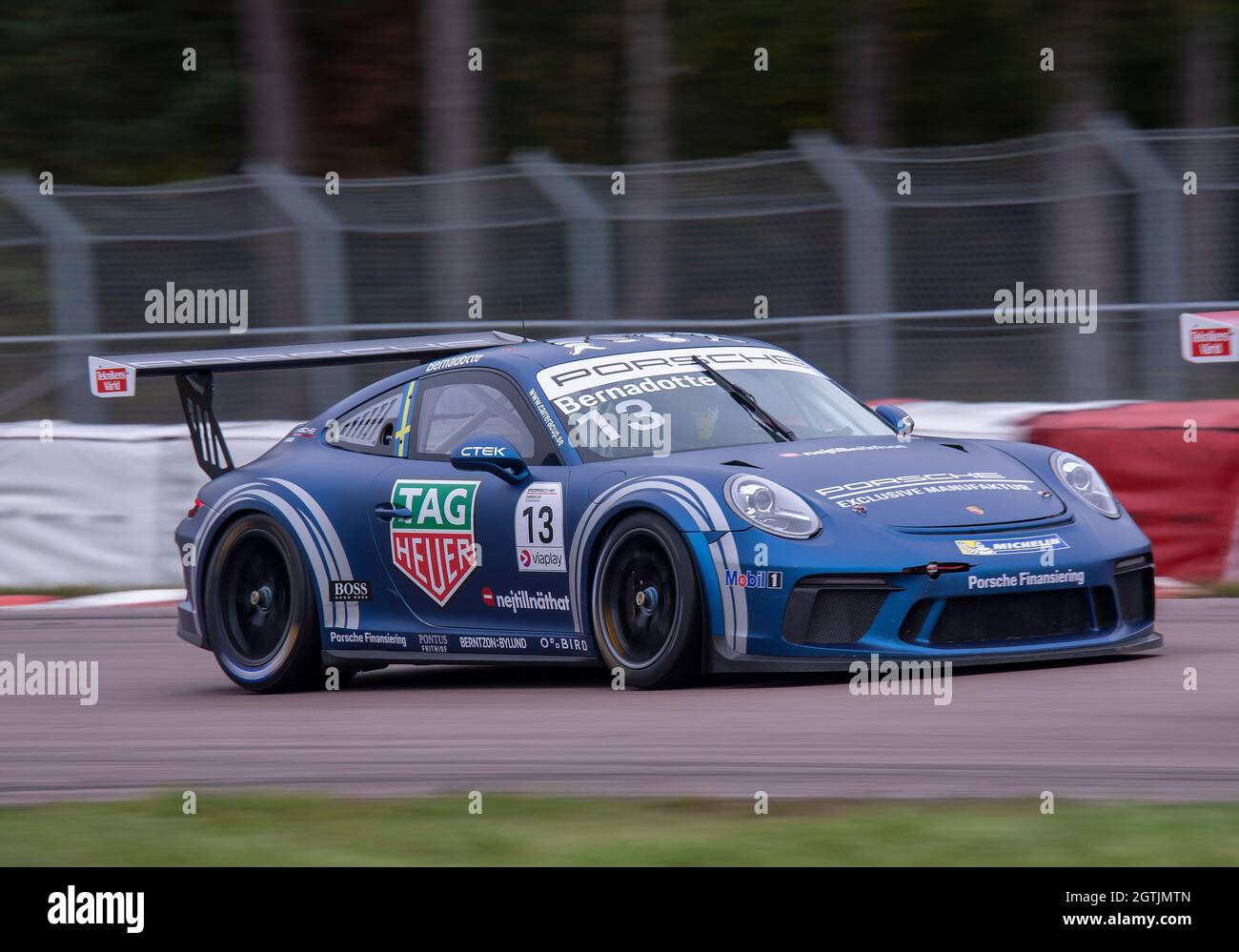 MANTORP 20211002 Sweden's Prince Carl Philip takes part in the last leg ...