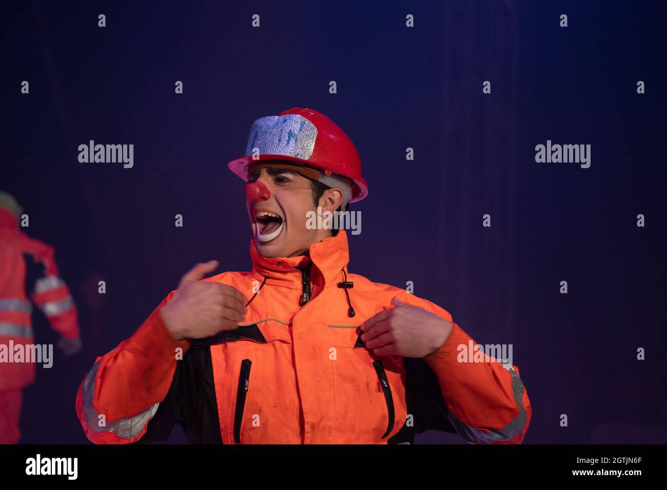 clowns in the circus Stock Photo - Alamy