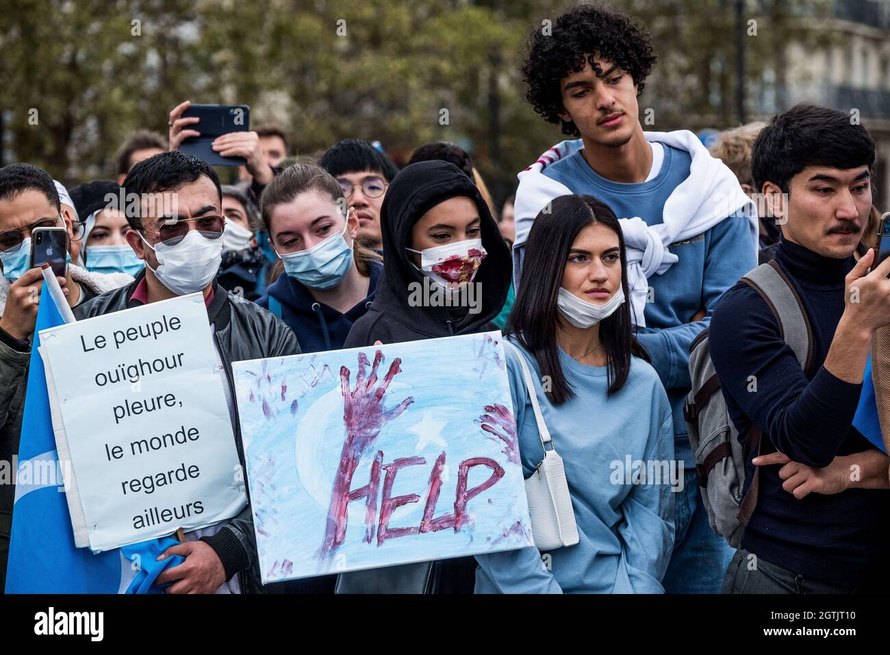 Paris, France. 02nd Oct, 2021. At the call of several personalities ...