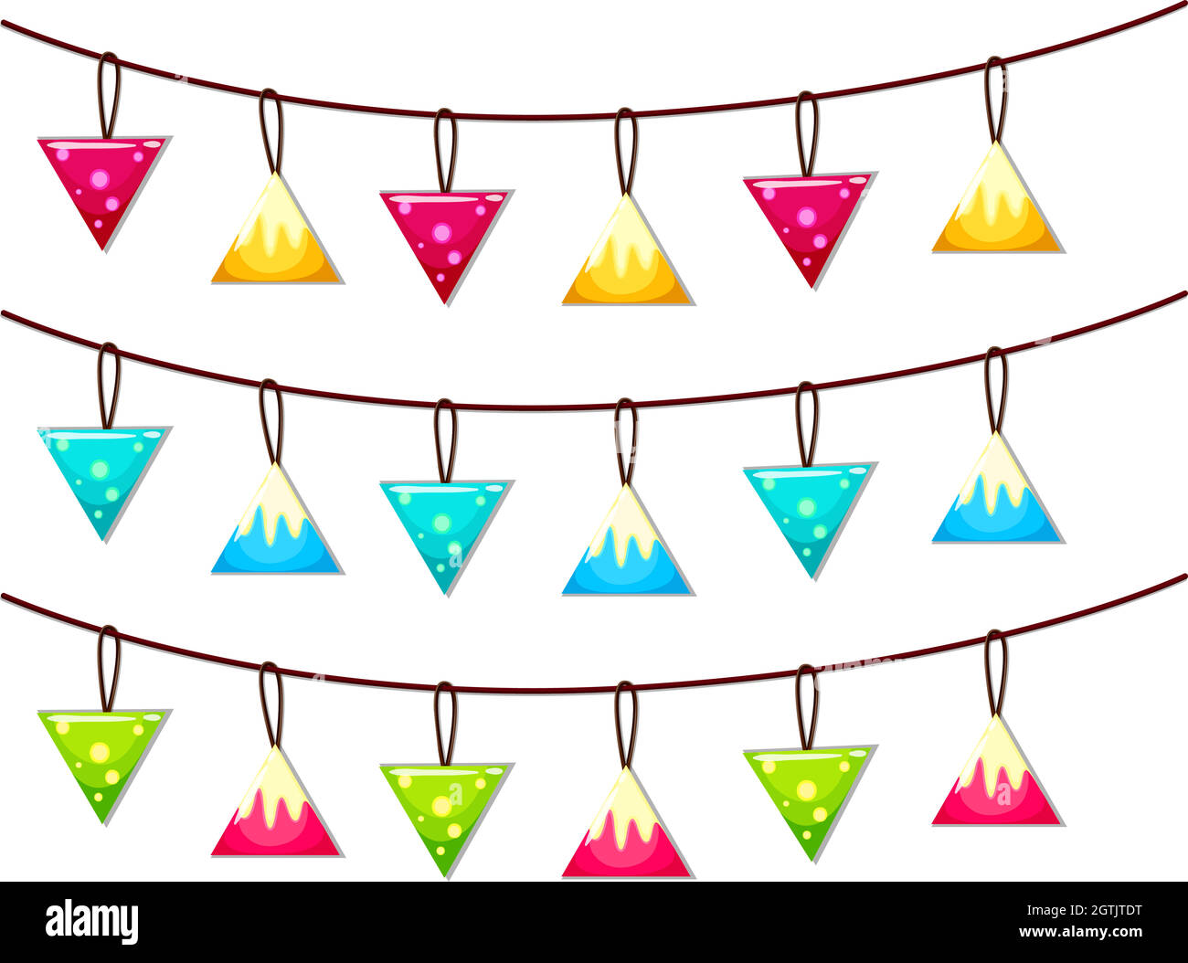 Blue line on yellow Stock Vector Images - Alamy