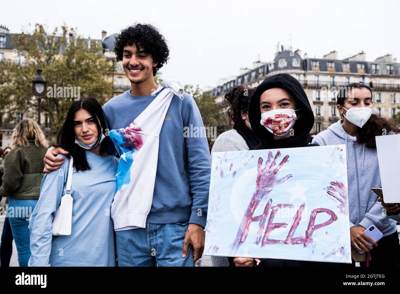 Paris, France. 02nd Oct, 2021. At the call of several personalities ...