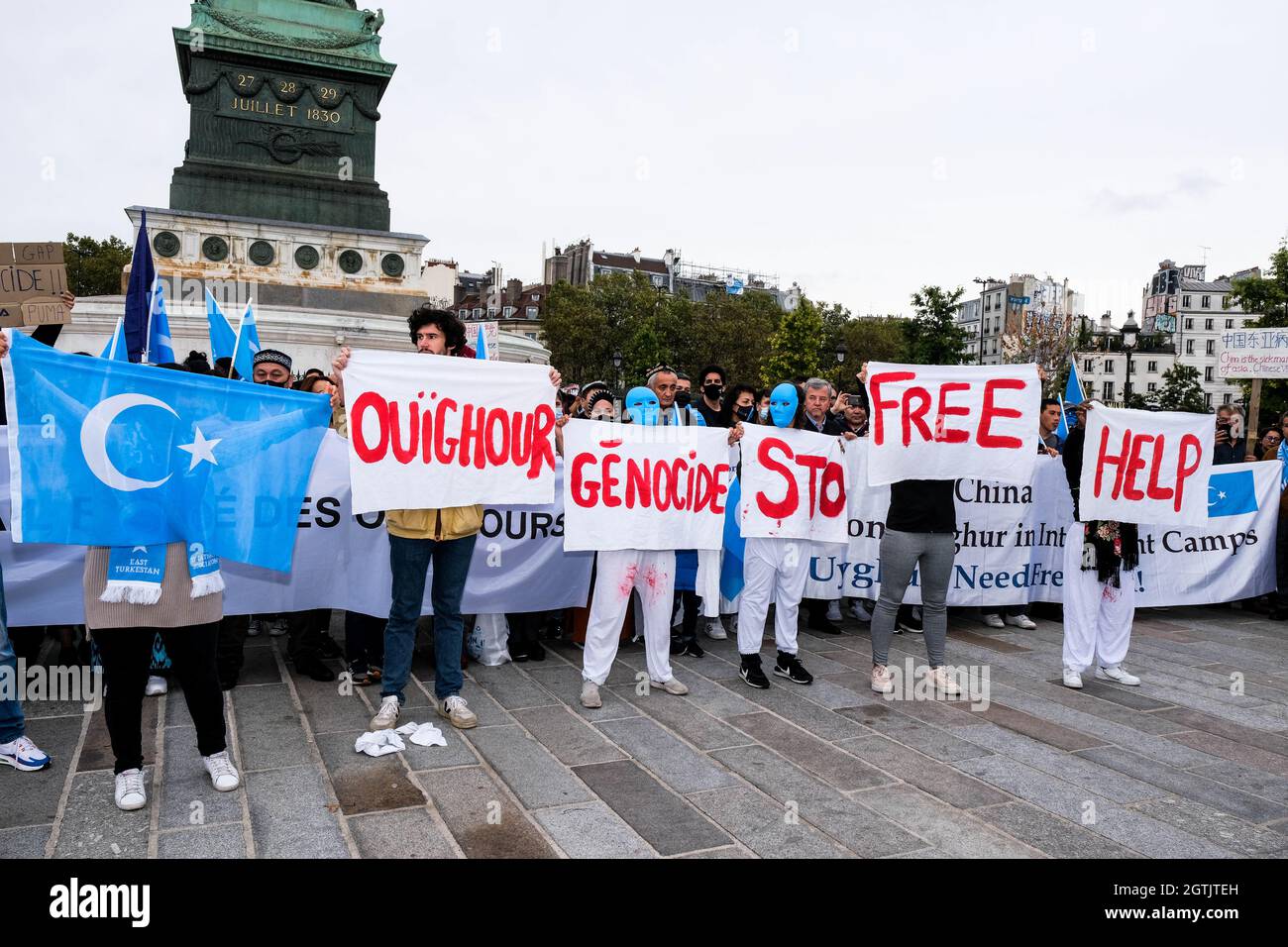 Paris, France. 02nd Oct, 2021. At the call of several personalities ...