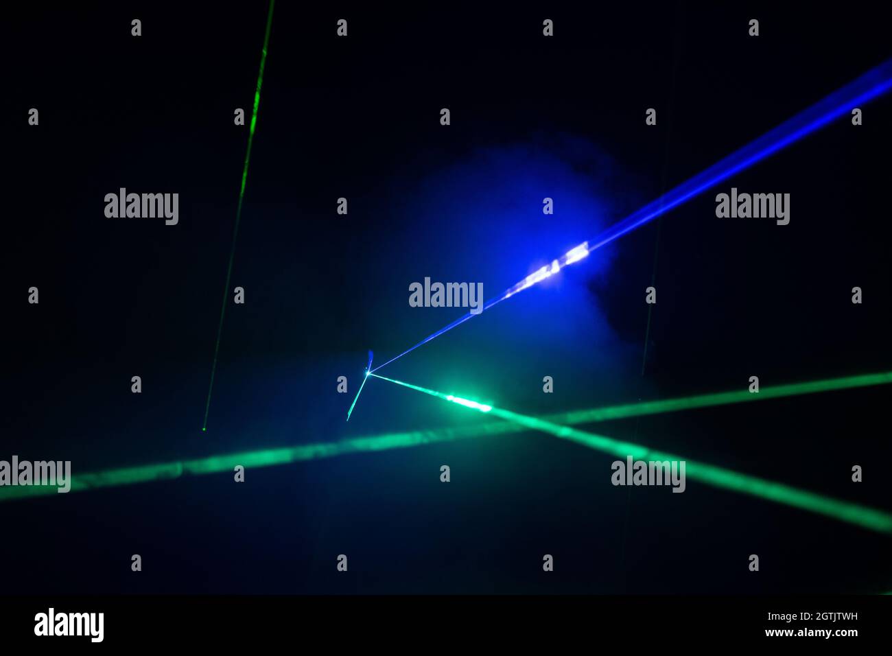 Laser light show Stock Photo - Alamy
