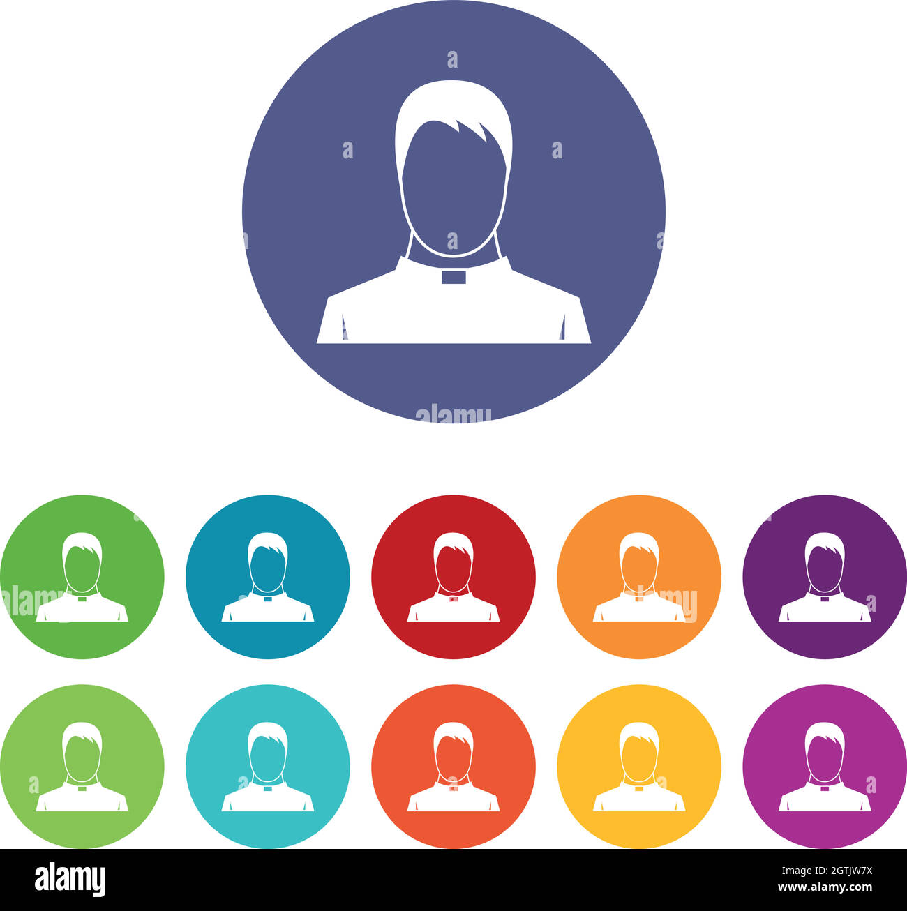 Holy priest Stock Vector Images - Alamy