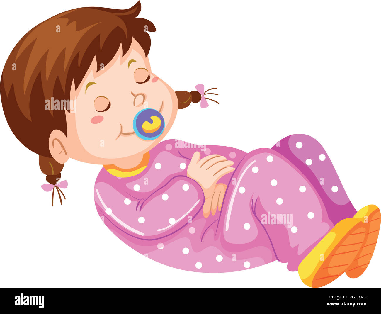 Toddler character Stock Vector Images - Alamy