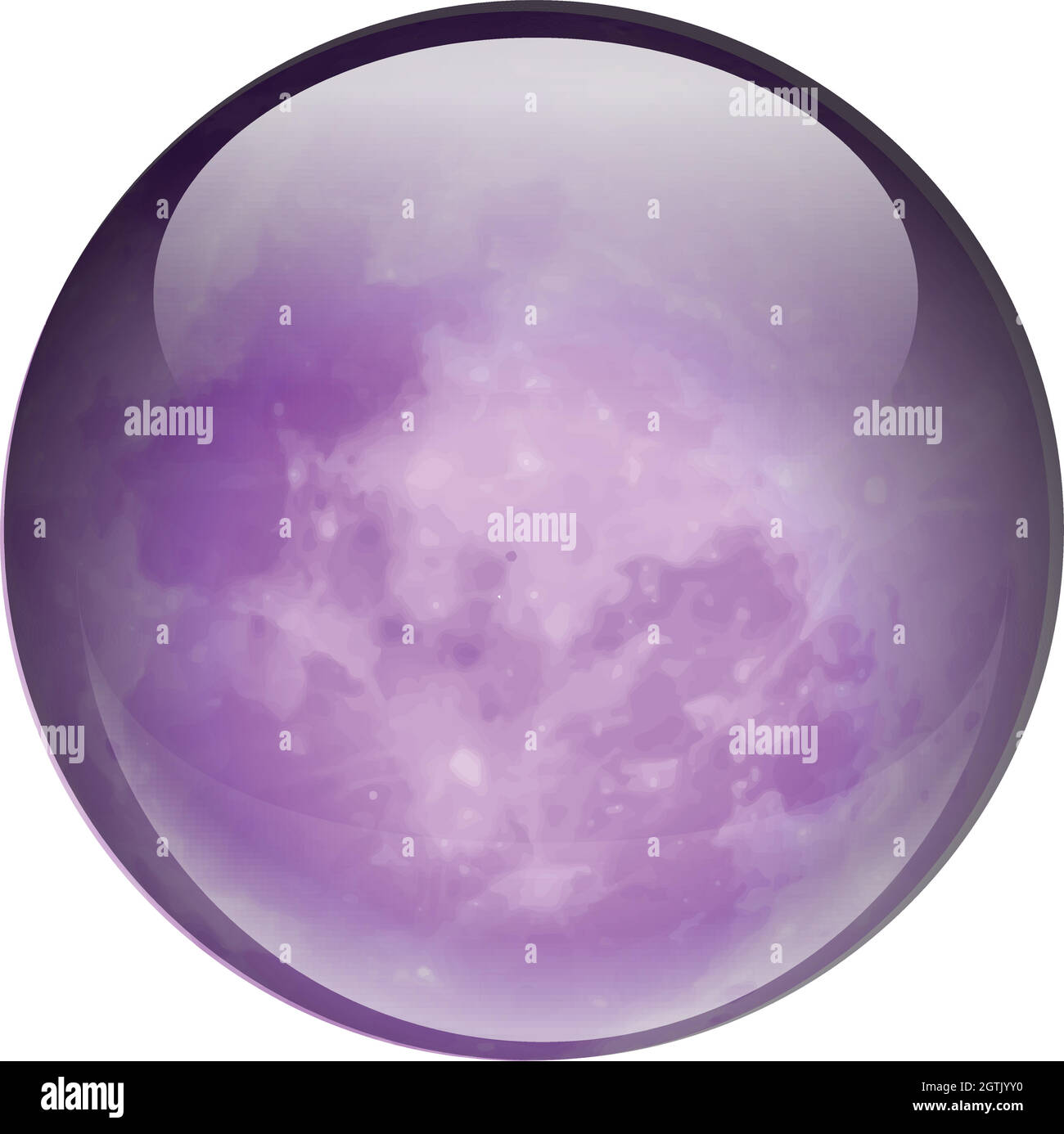 A round purple ball Stock Vector Image & Art - Alamy