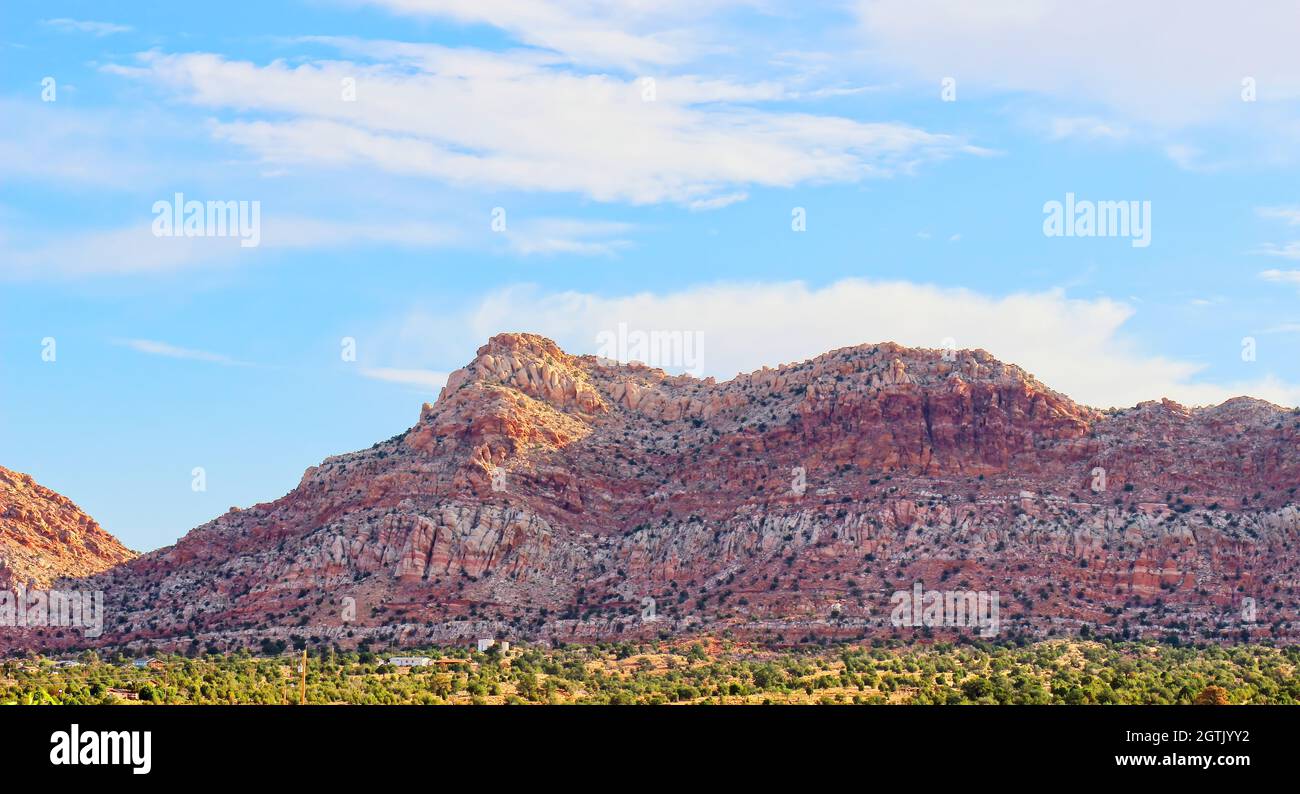 Buildings with telephone poles and wires hi-res stock photography and ...