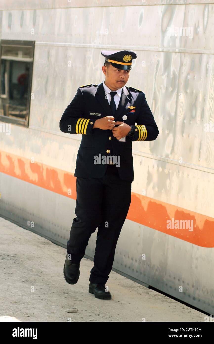 Looking away walking transportation authority hi-res stock photography ...