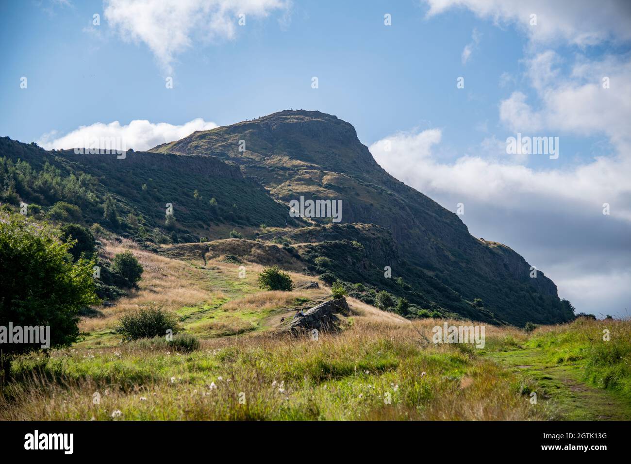 A view of Arthur's Seat at Edinburgh, Scotland Stock Photo - Alamy