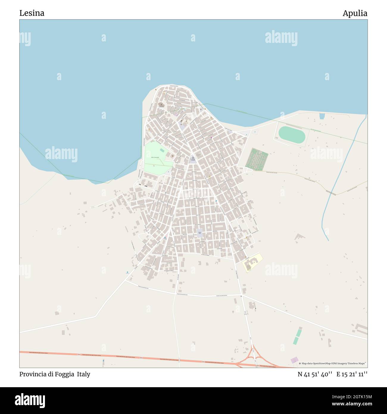 Lesina, Provincia di Foggia, Italy, Apulia, N 41 51' 40'', E 15 21' 11 ...