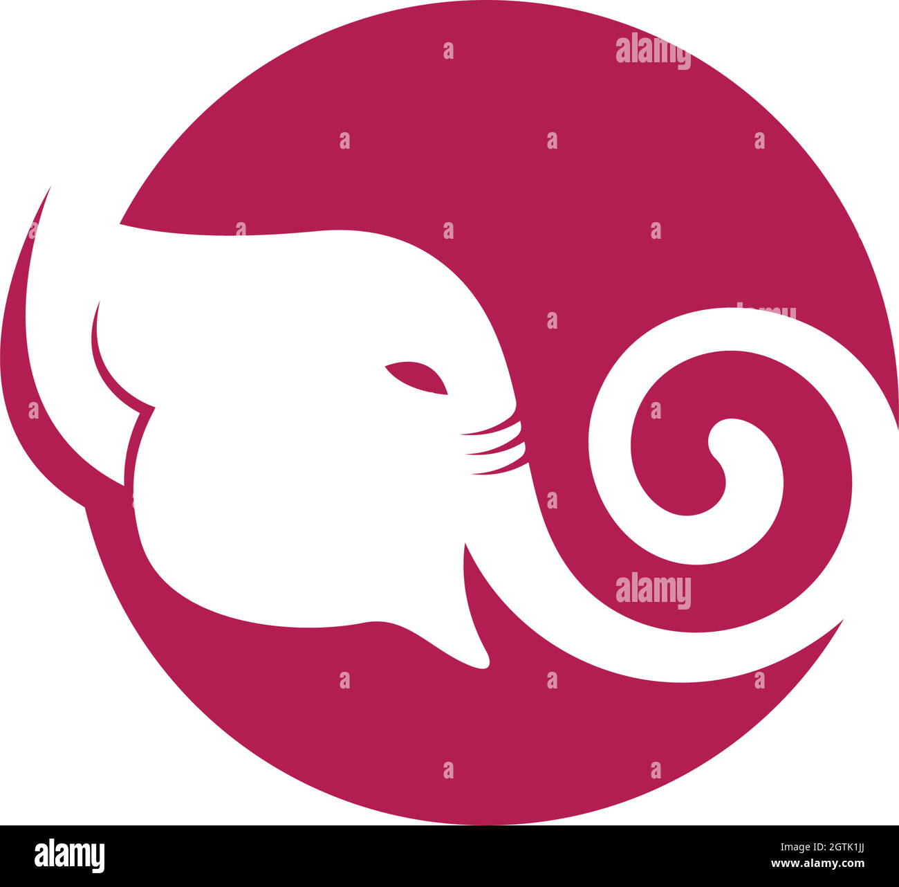 Realistic elephant Stock Vector Images - Alamy