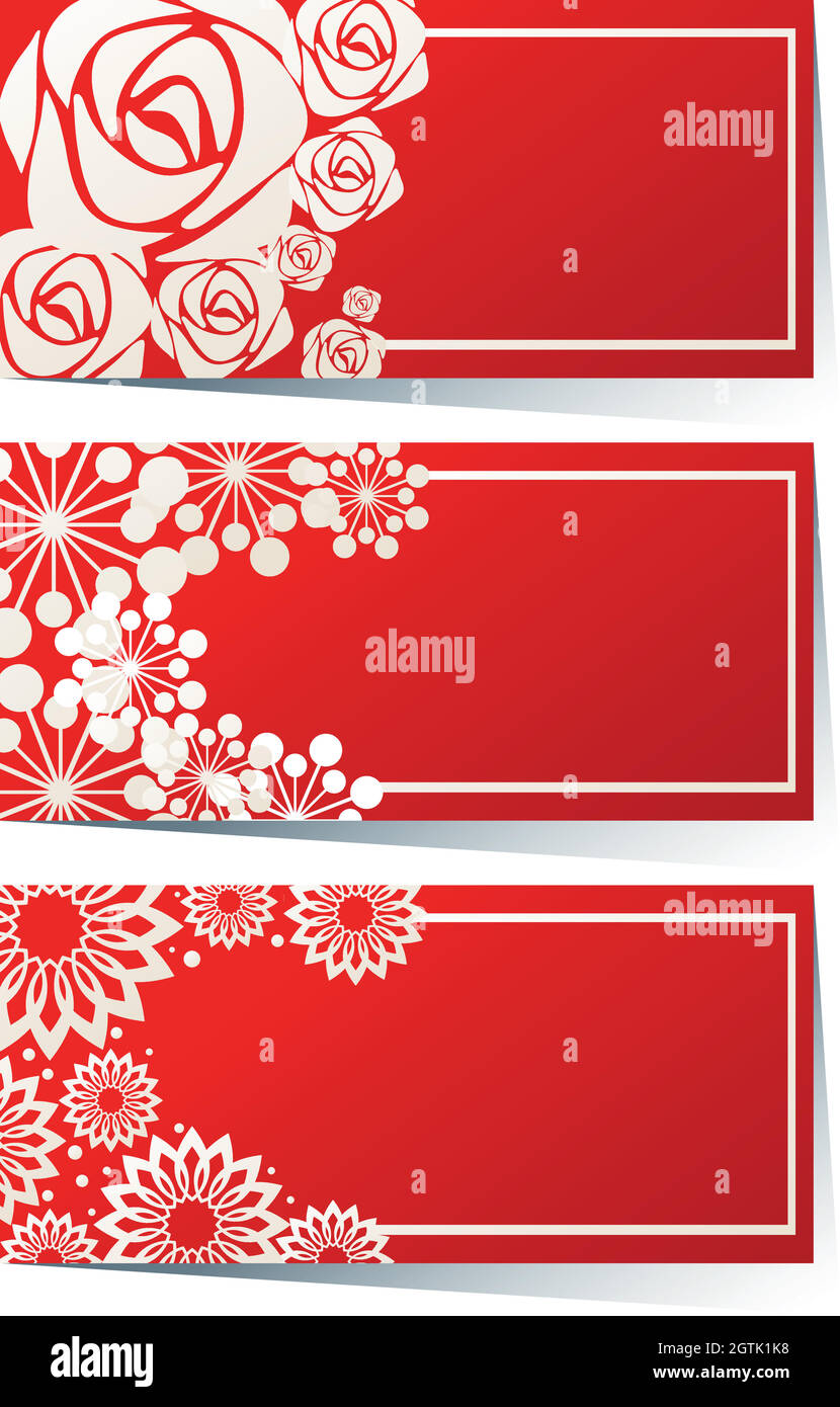 Label design in red color Stock Vector Image & Art - Alamy