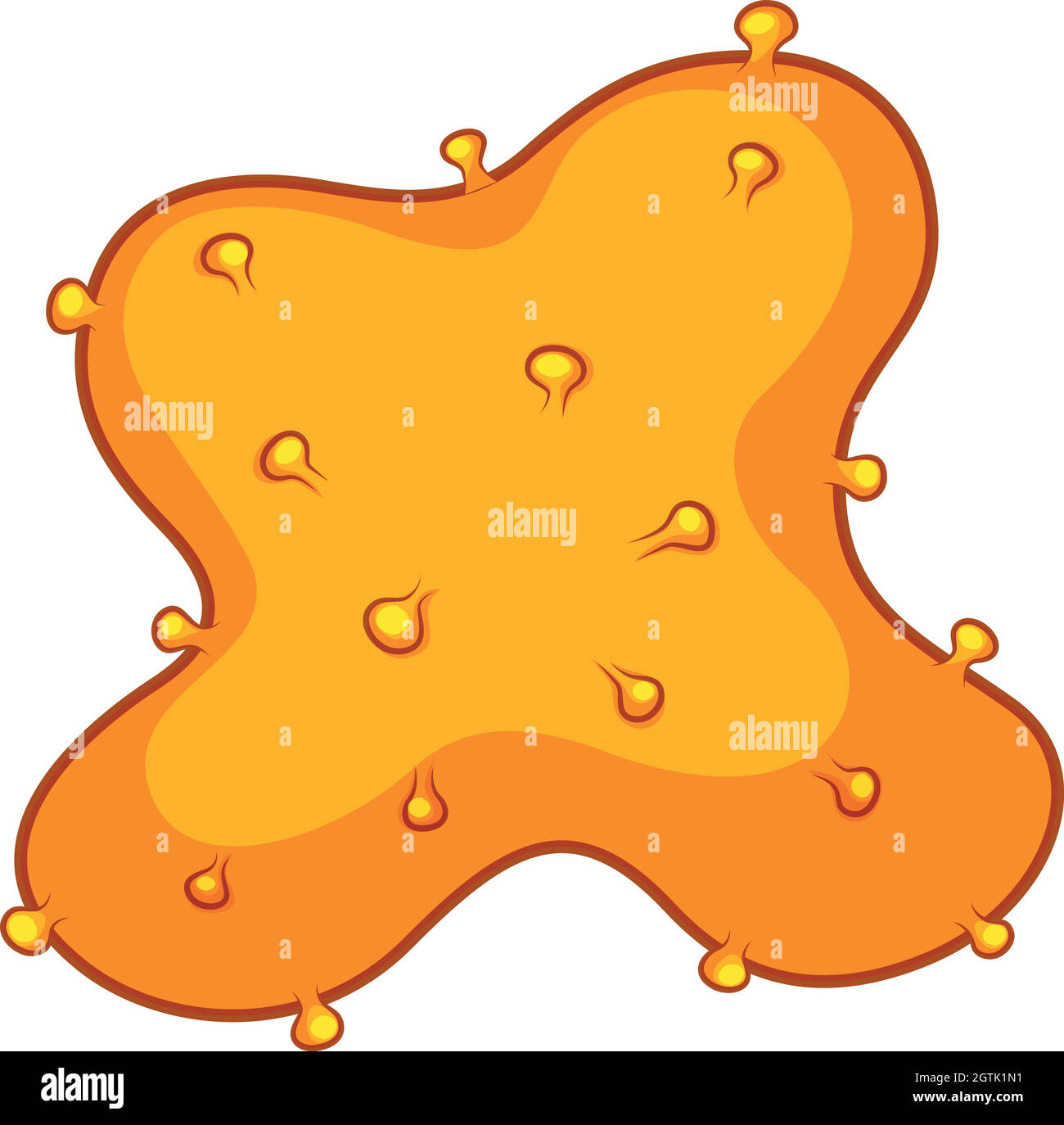 Yellow bumps Stock Vector Images - Alamy