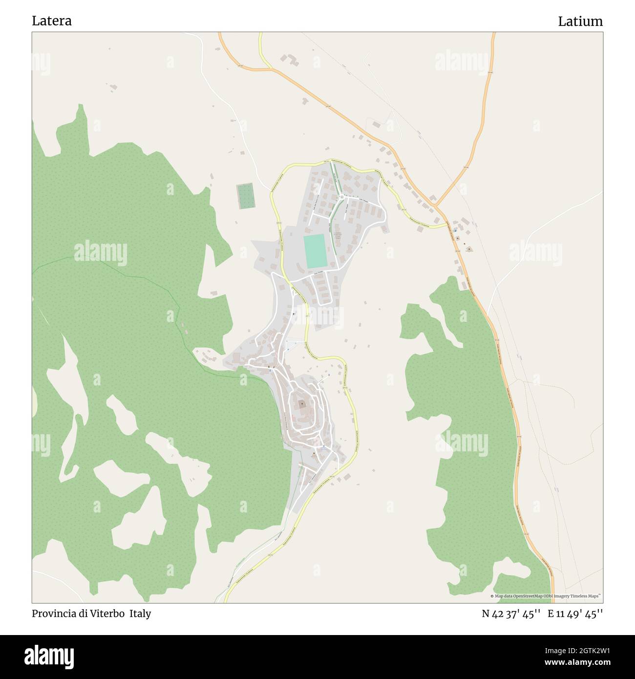 Viterbo map hi-res stock photography and images - Alamy