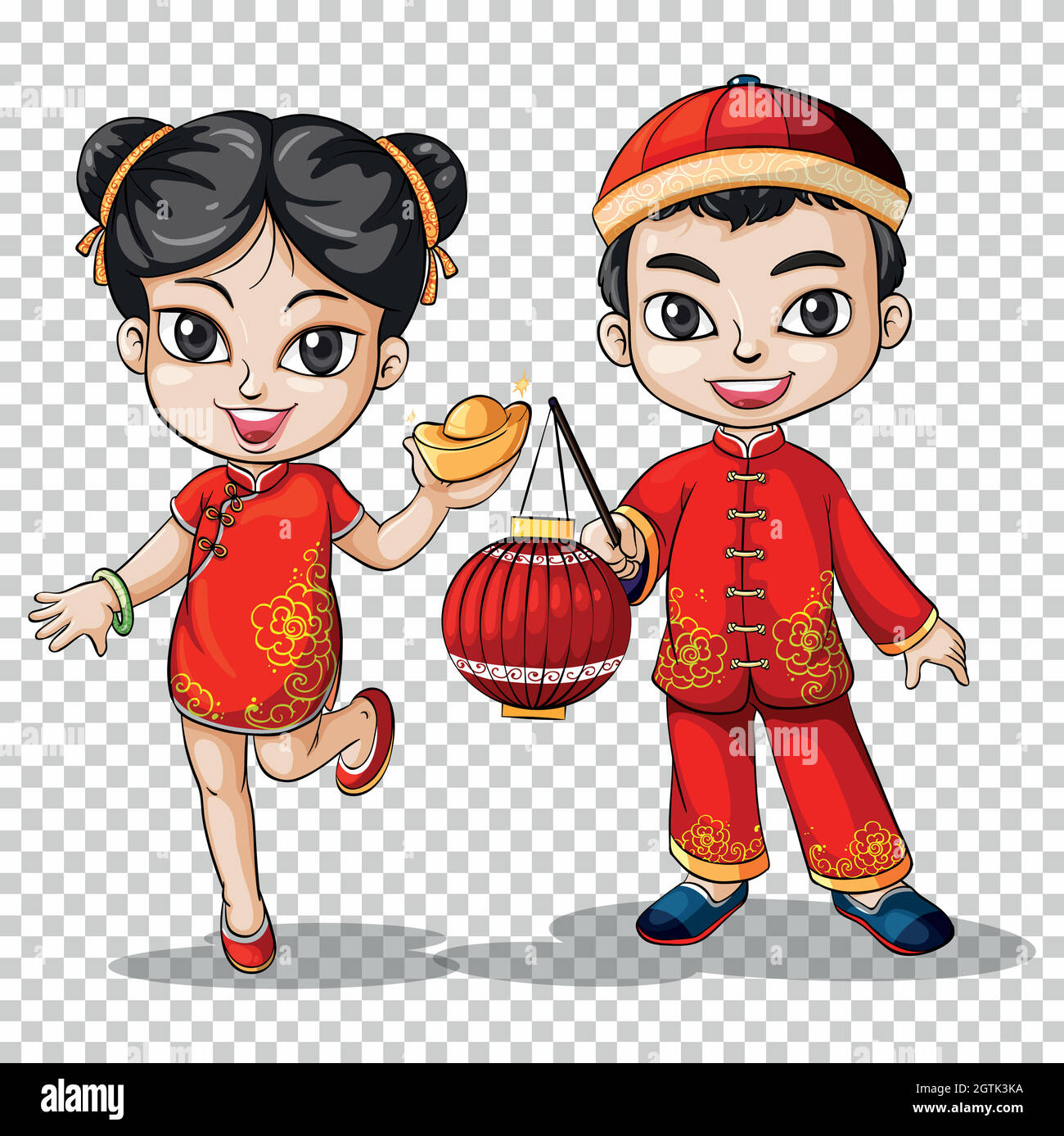 Chinese Boy Clipart