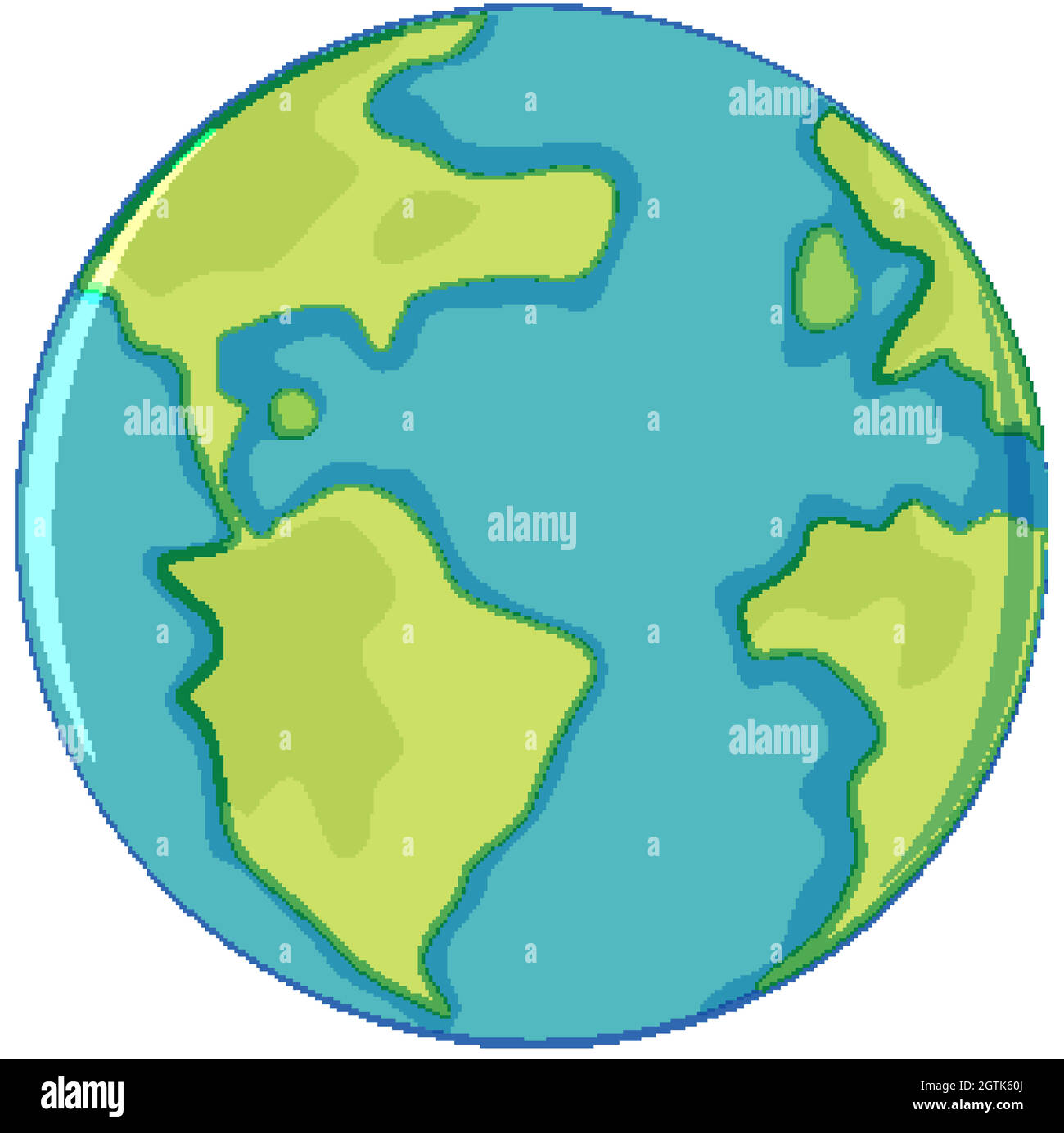 World earth isolated icon Stock Vector Images - Alamy