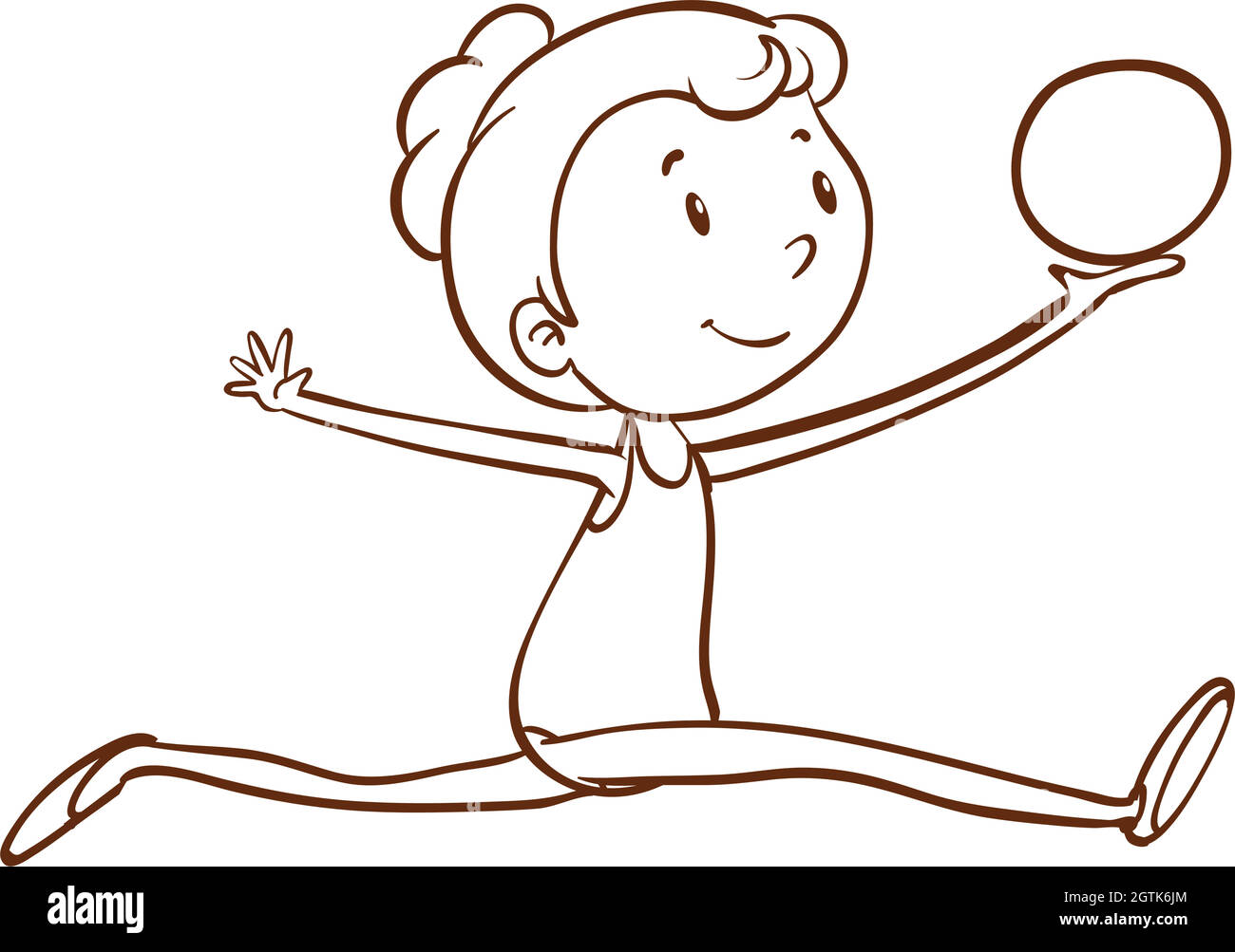 Simple human sketch Cut Out Stock Images & Pictures - Alamy