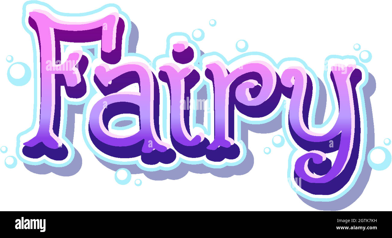 Fairy logo on white background Stock Vector Image & Art - Alamy