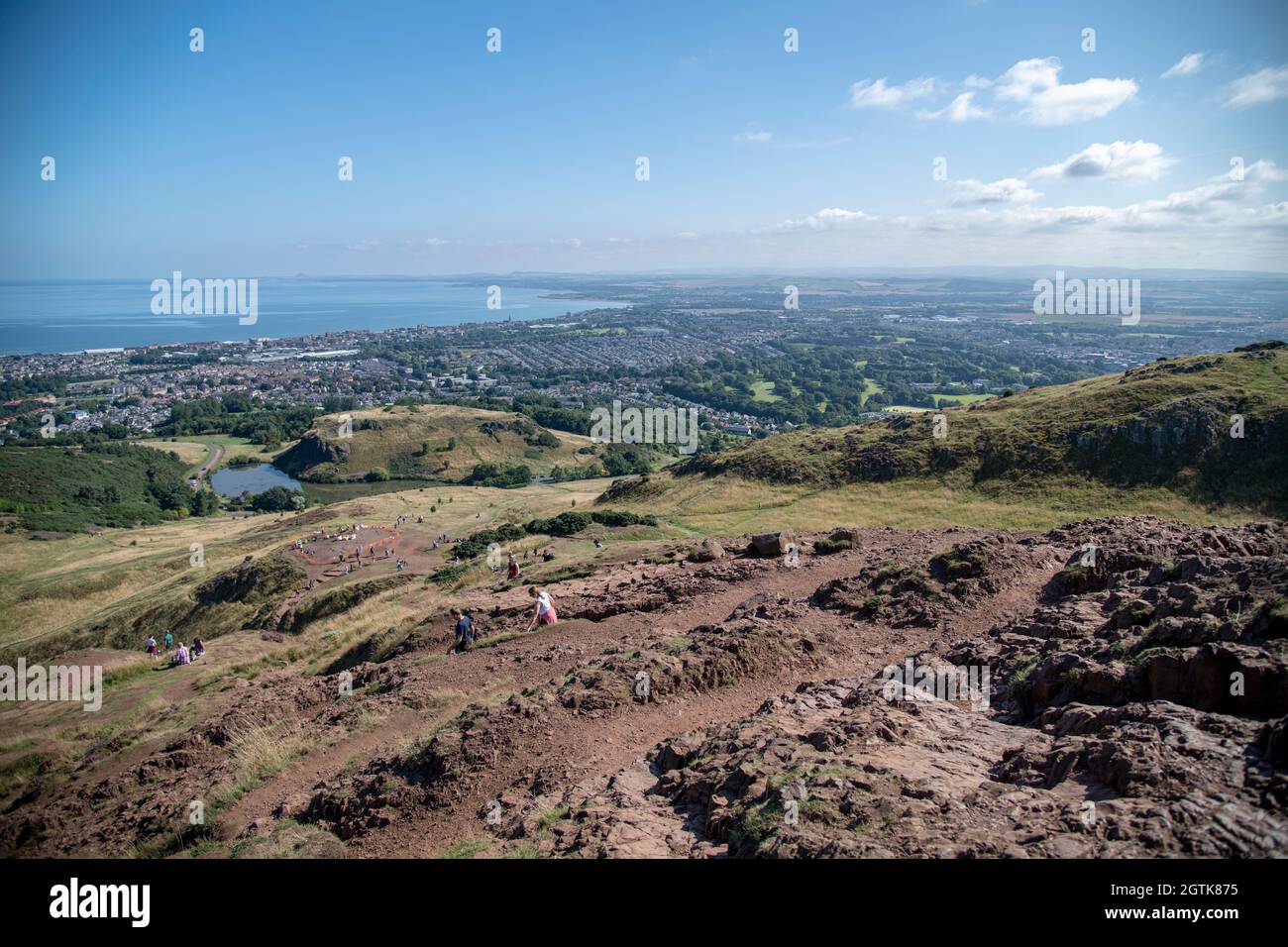 A view of Arthur's Seat at Edinburgh, Scotland Stock Photo - Alamy