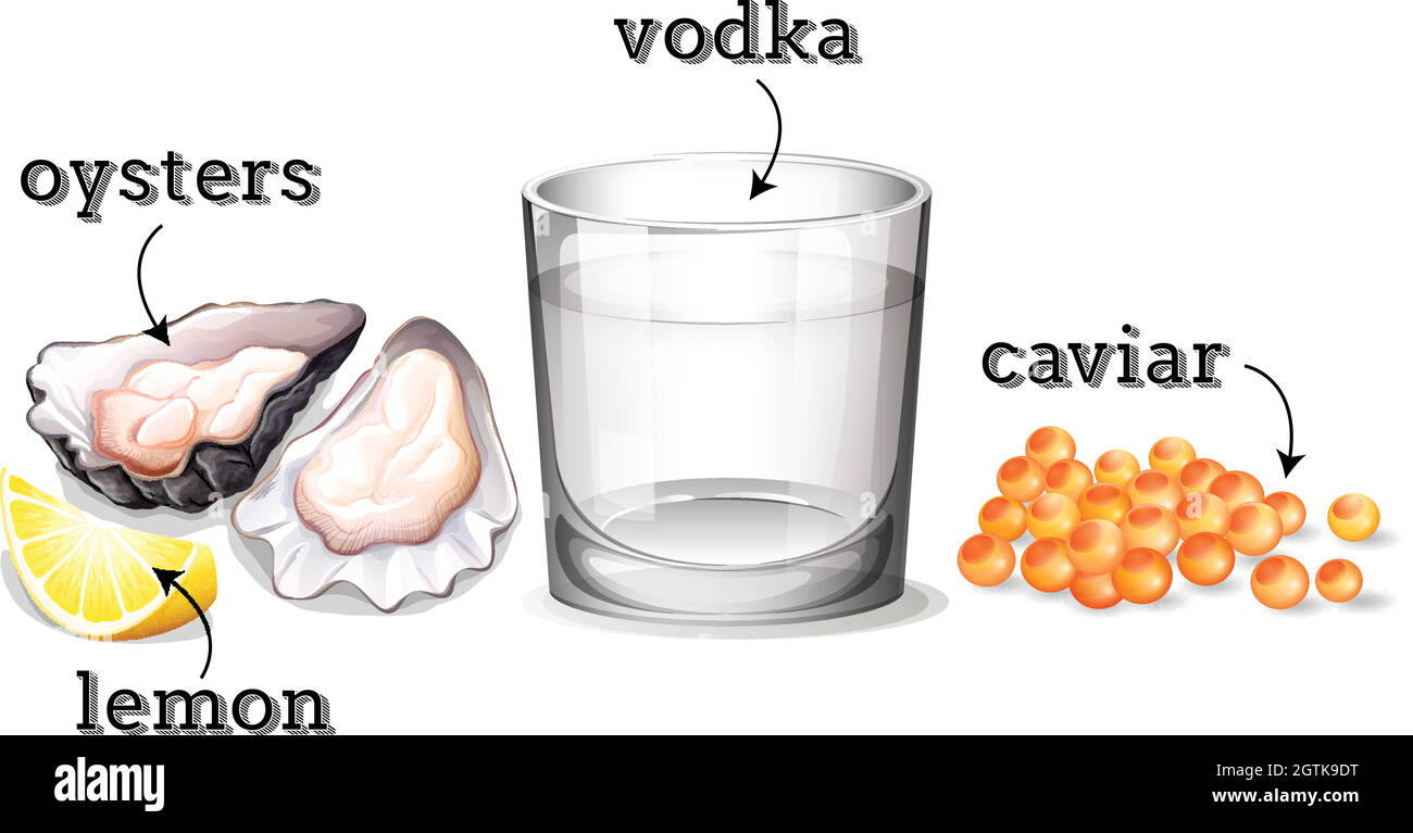 Vodka lemon Stock Vector Images - Alamy