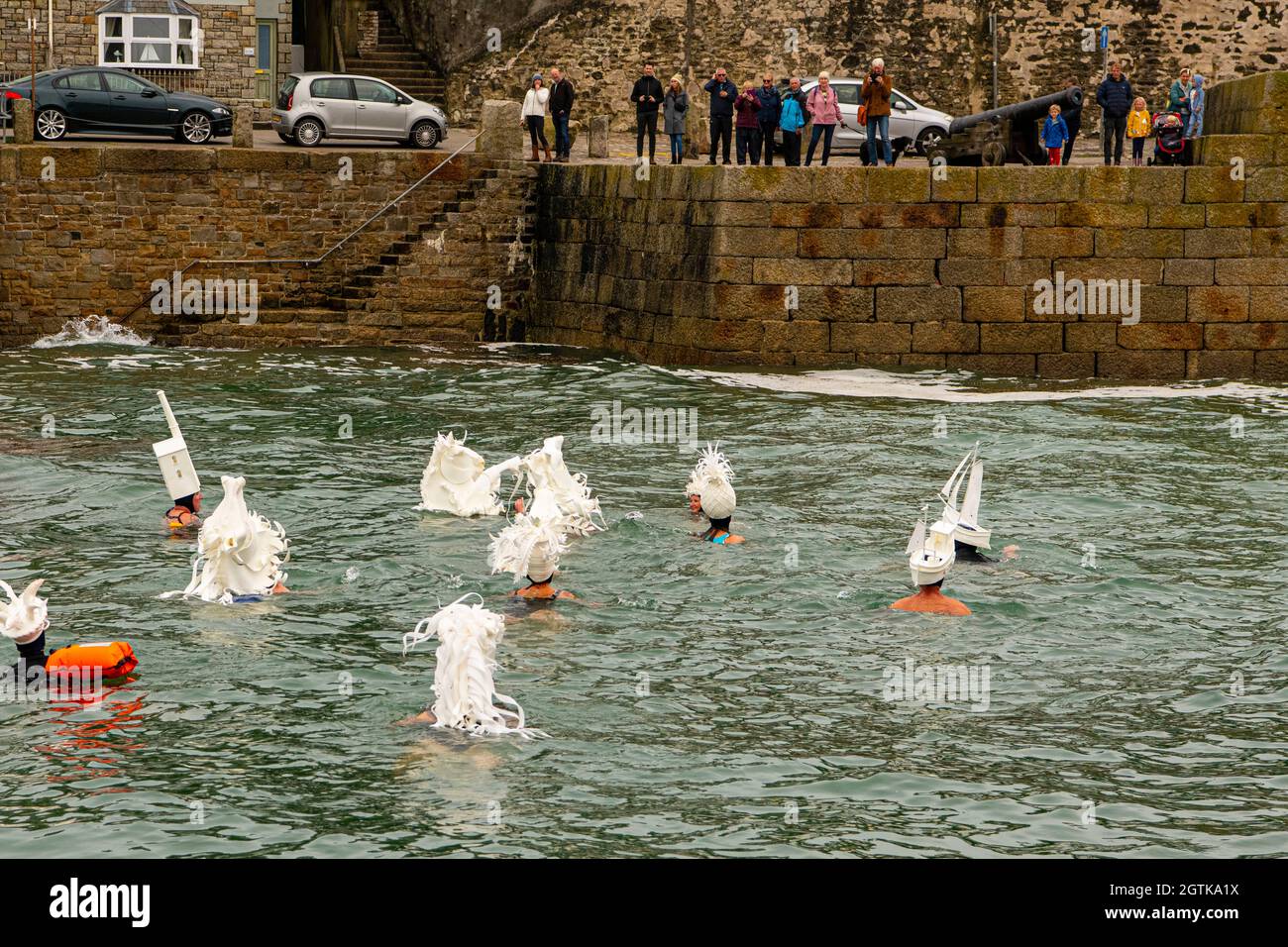 Mermaids washed up on the beach from the storm hi-res stock photography ...
