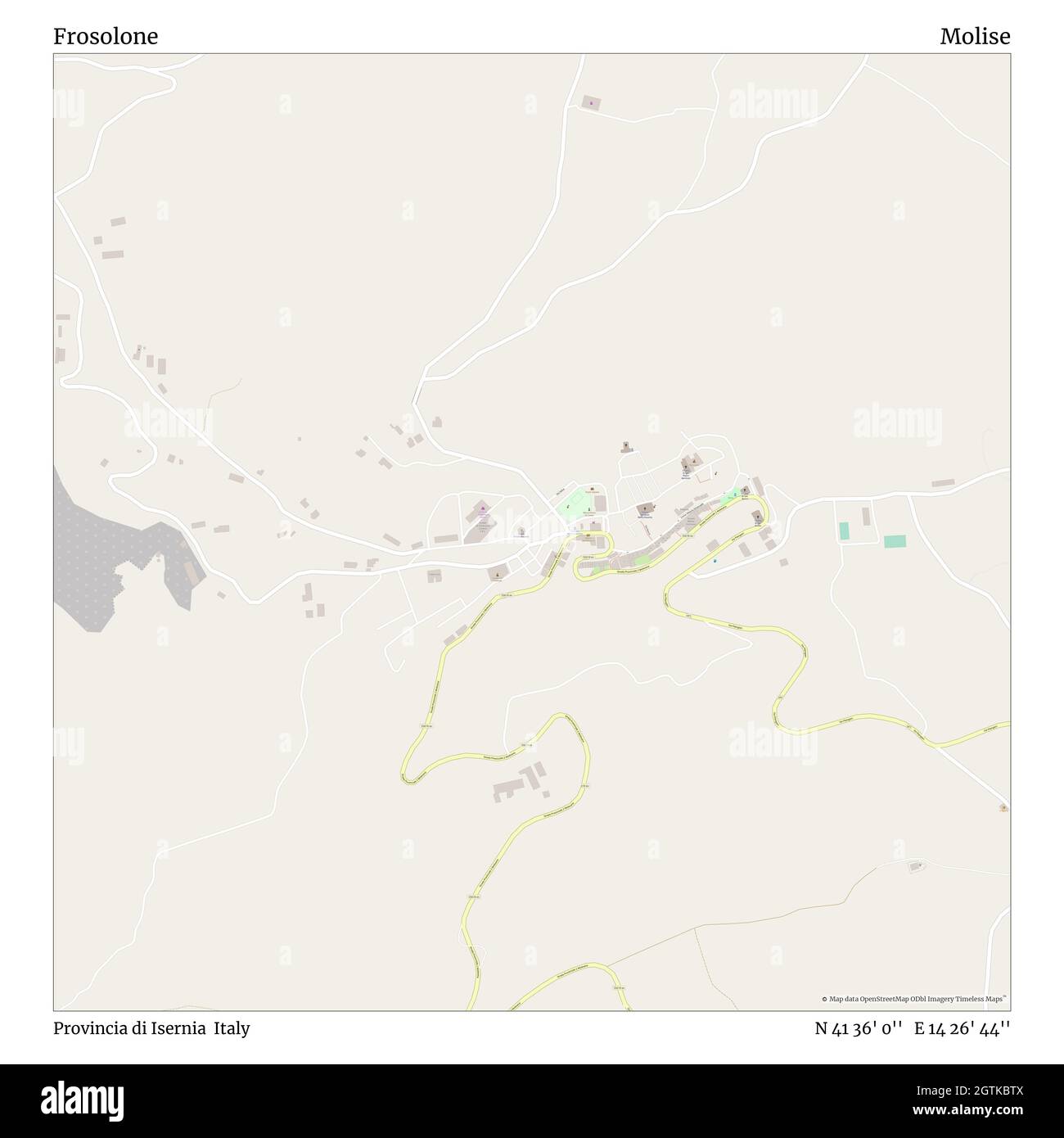 Frosolone, Provincia di Isernia, Italy, Molise, N 41 36' 0'', E 14 26 ...