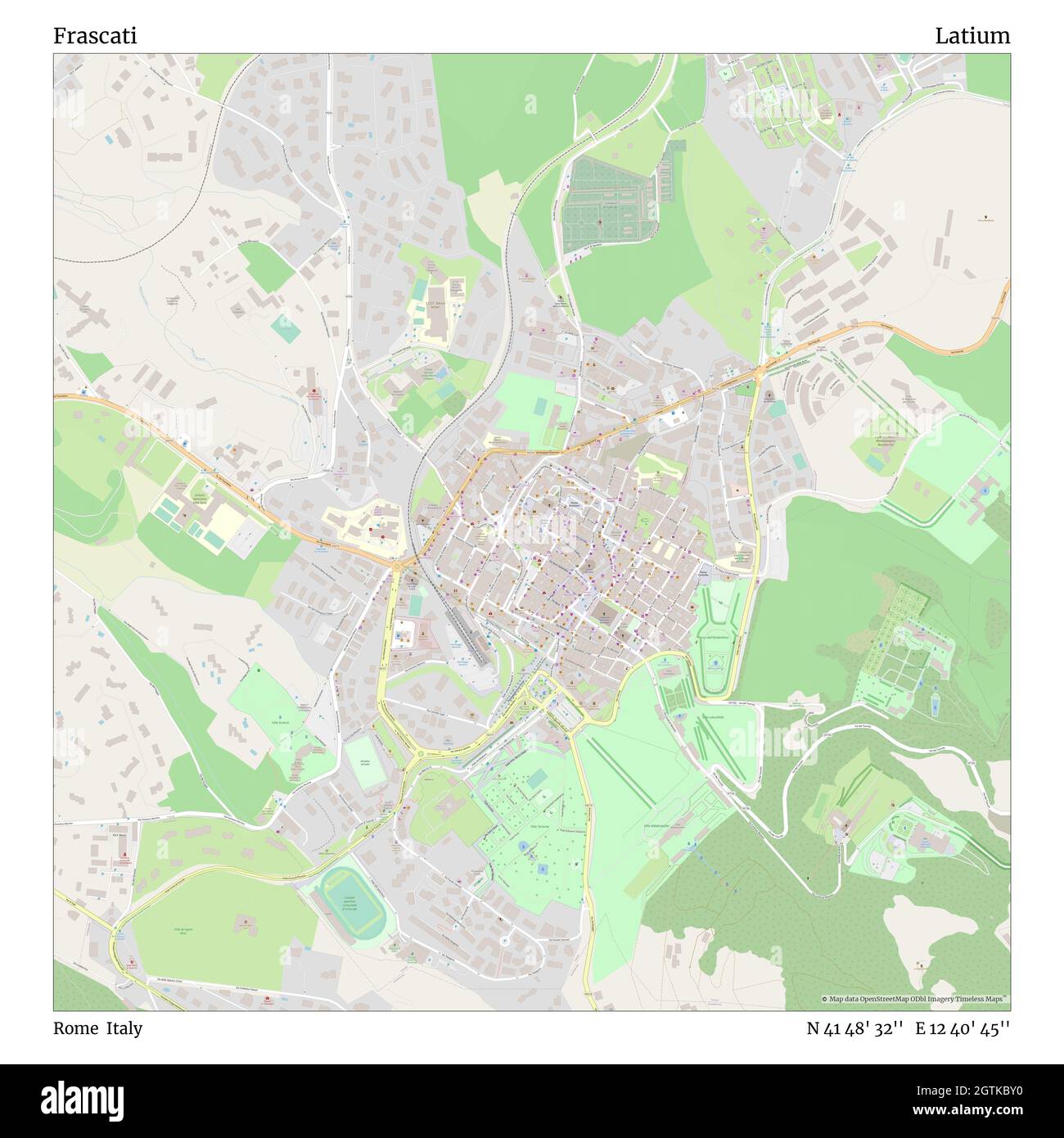 Frascati Cut Out Stock Images & Pictures - Alamy