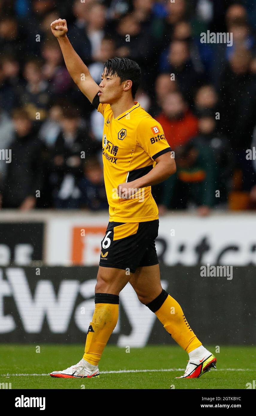 Hee chan hwang celebrates wolves hi-res stock photography and images ...