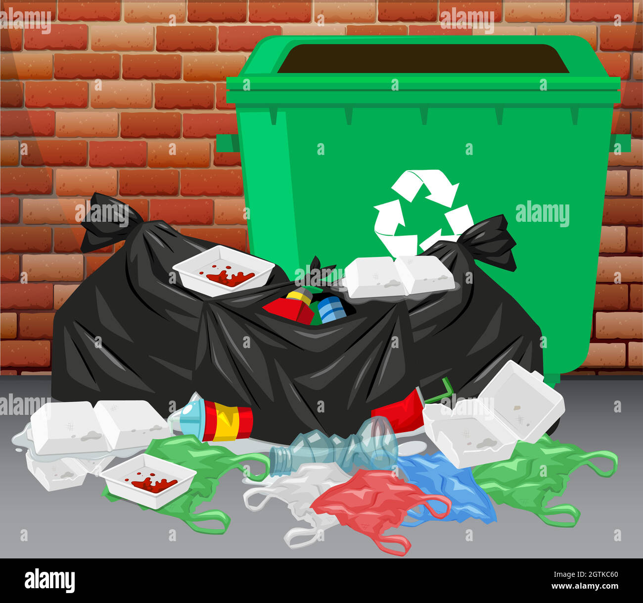 Pile of cans Stock Vector Images - Alamy