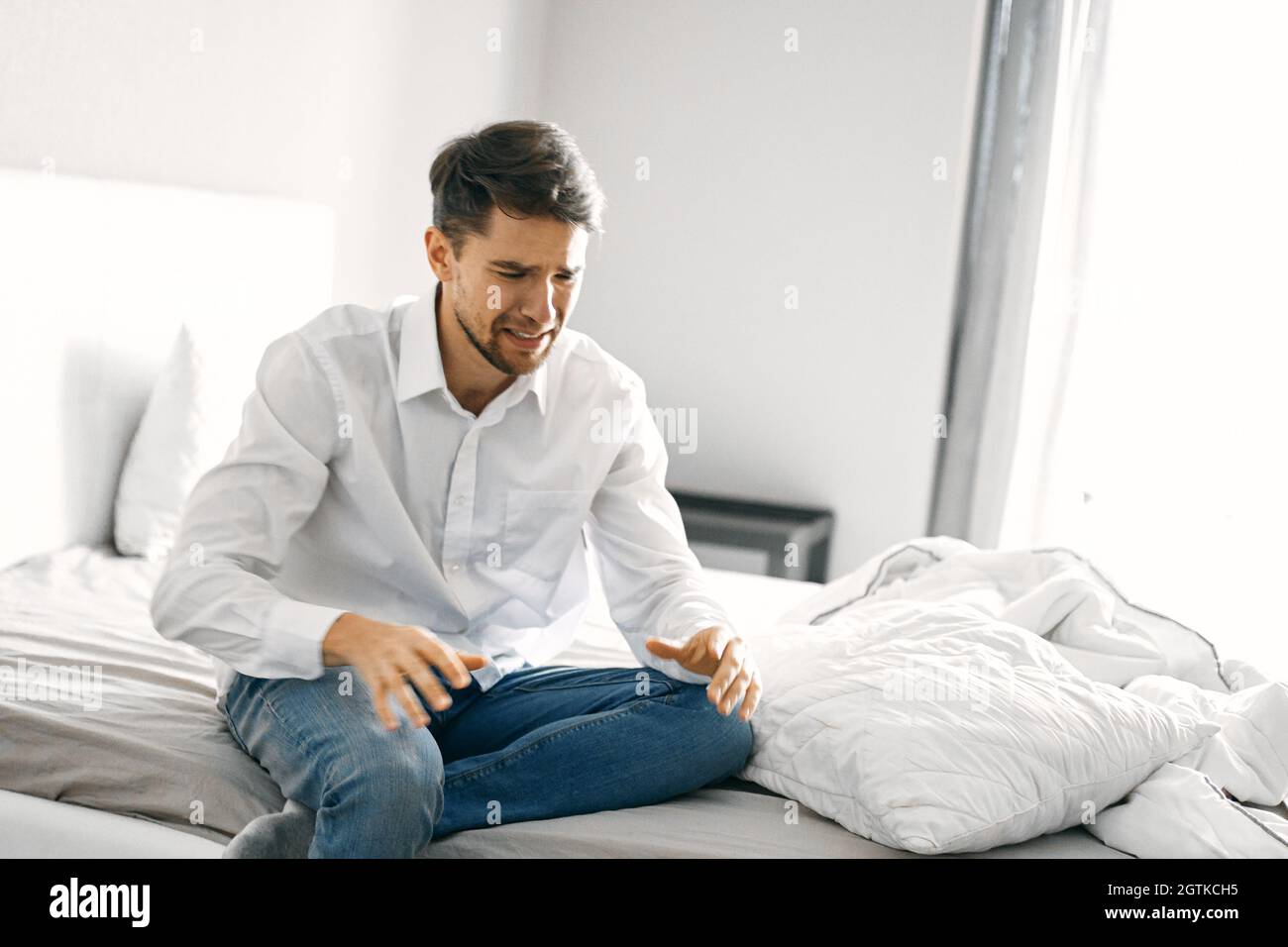 Frustrated face hi-res stock photography and images - Alamy